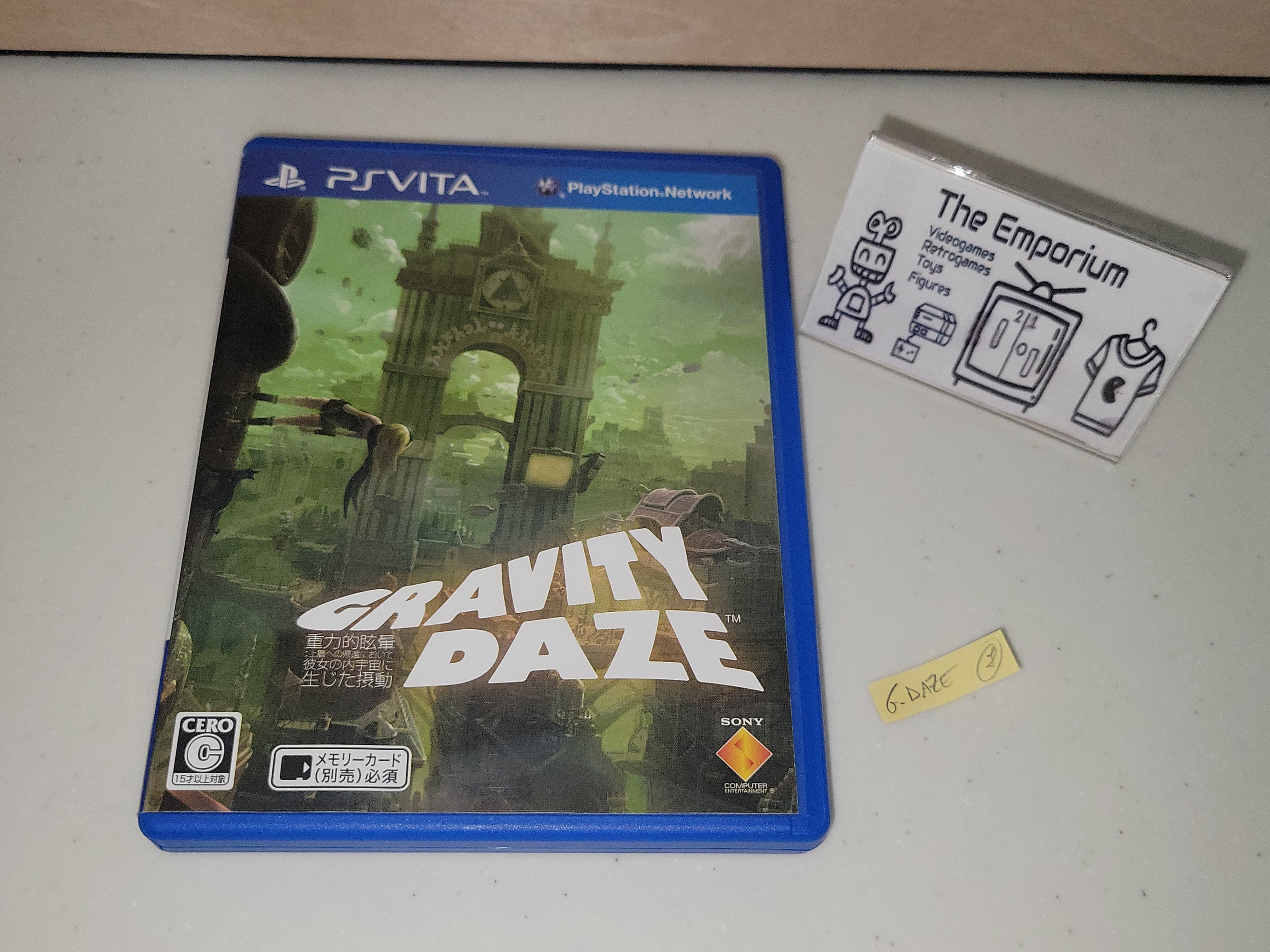 Gravity Daze - Sony PSV Playstation Vita – The Emporium RetroGames and Toys