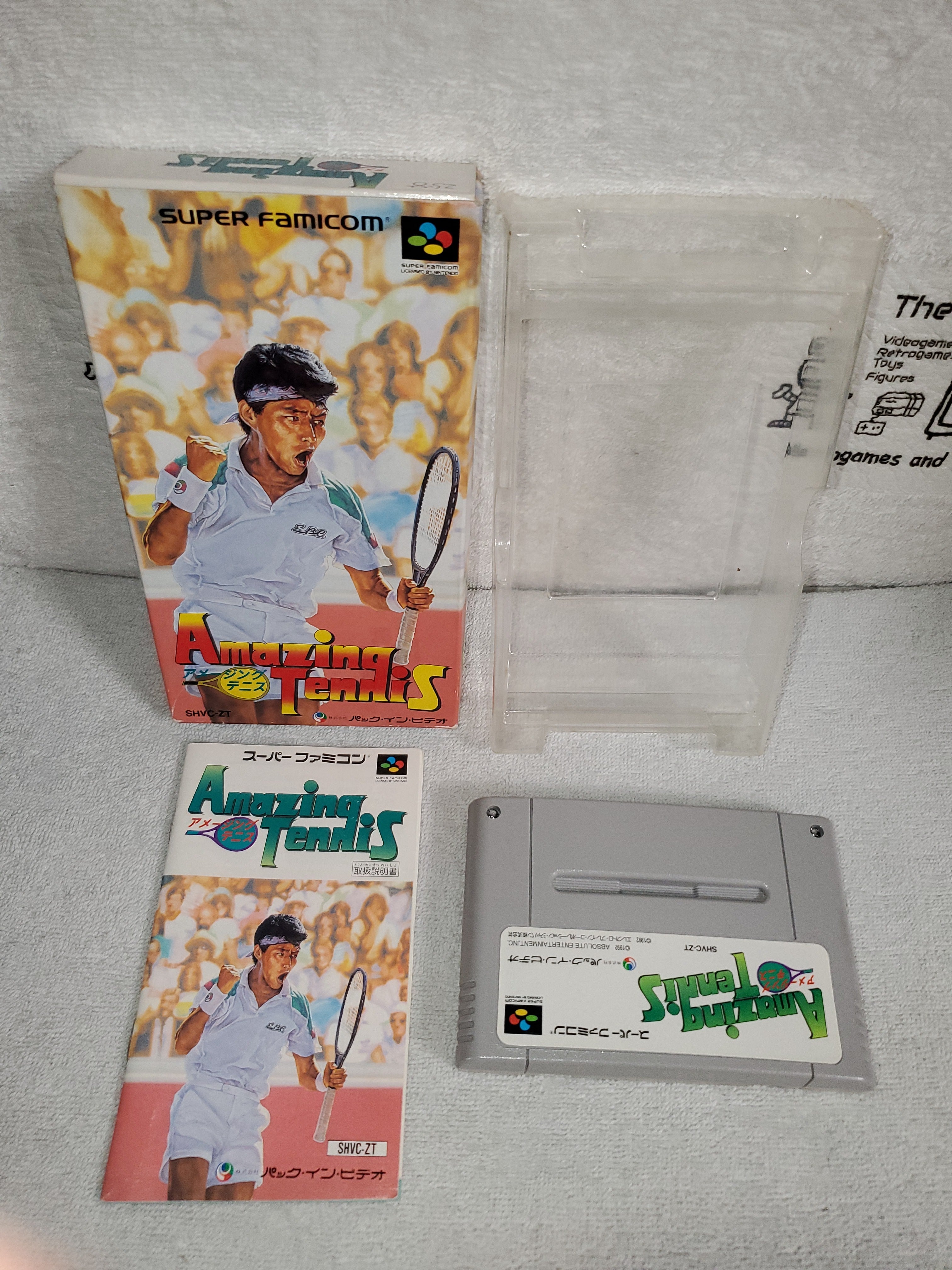 Amazing tennis - nintendo super famicom sfc japan – The Emporium ...