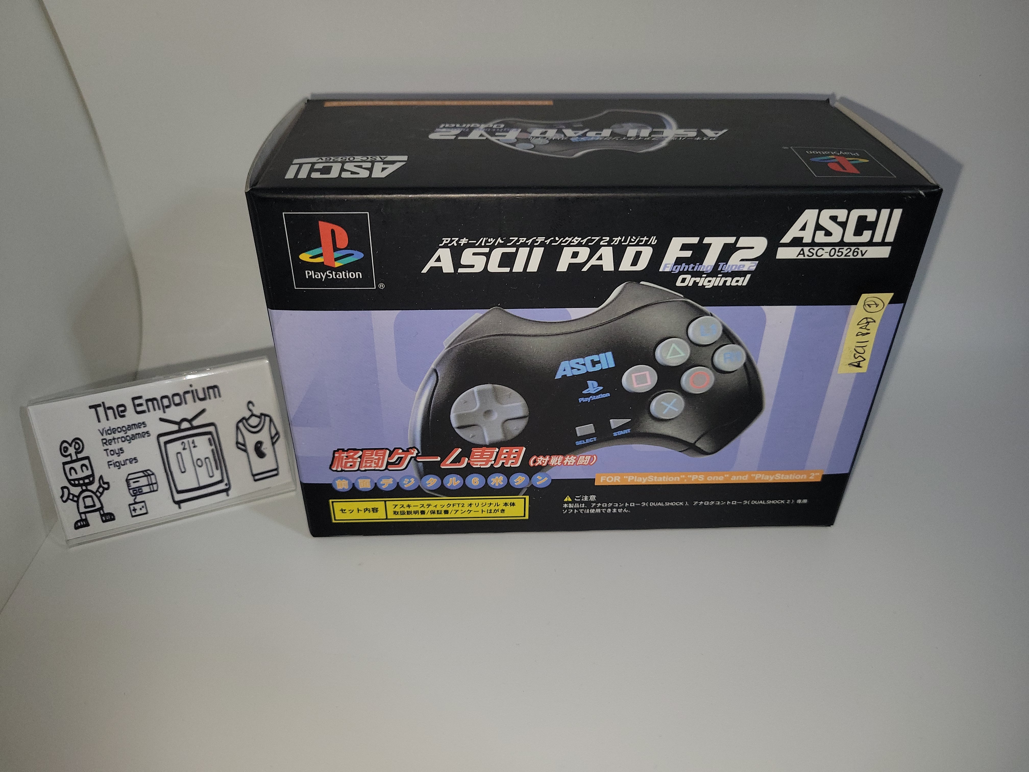 Ascii fighting pad FT2 - Sony playstation 2 – The Emporium RetroGames ...
