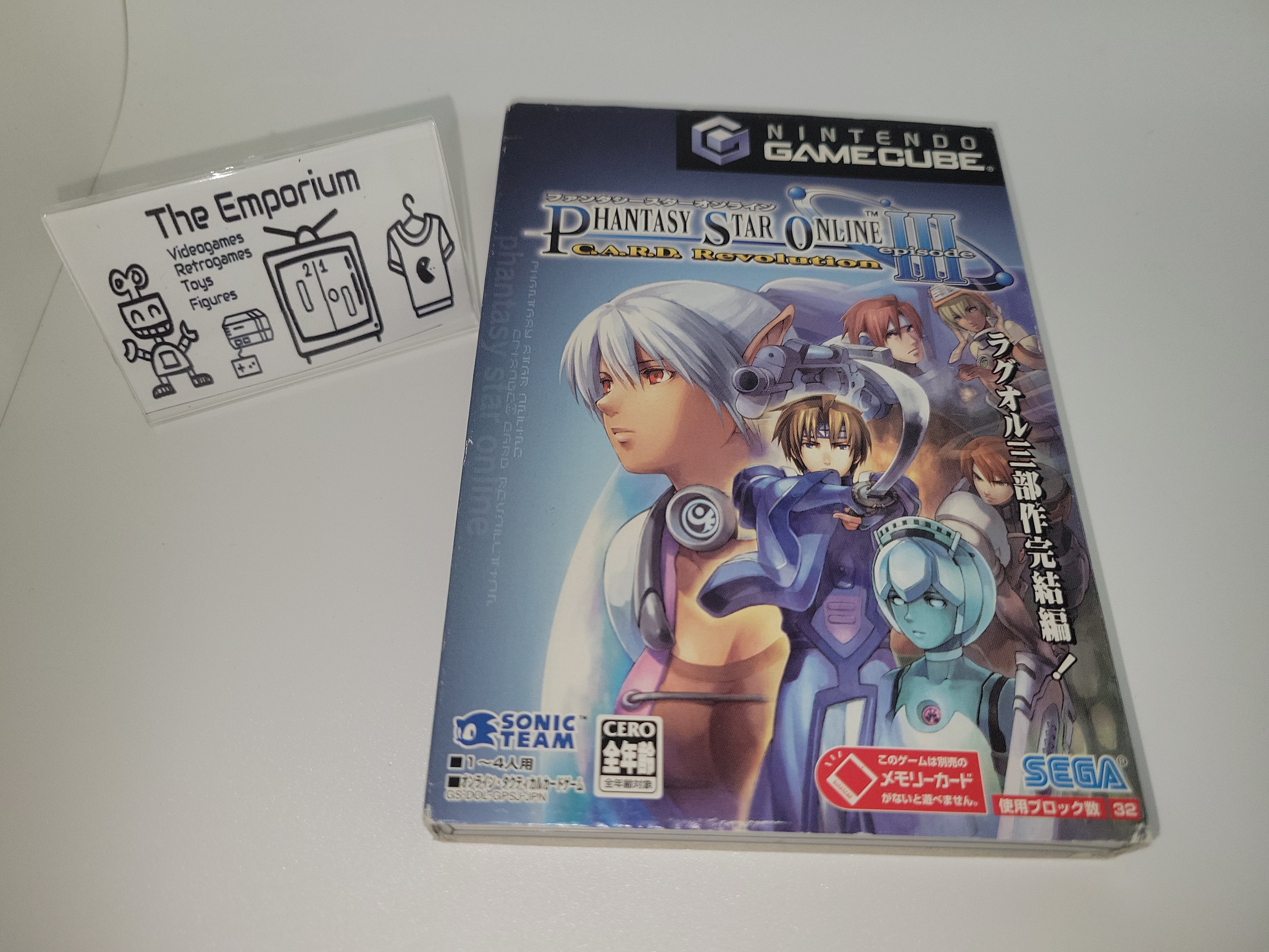 Phantasy Star Online III C.A.R.D. Revolution - Nintendo GameCube GC NG ...