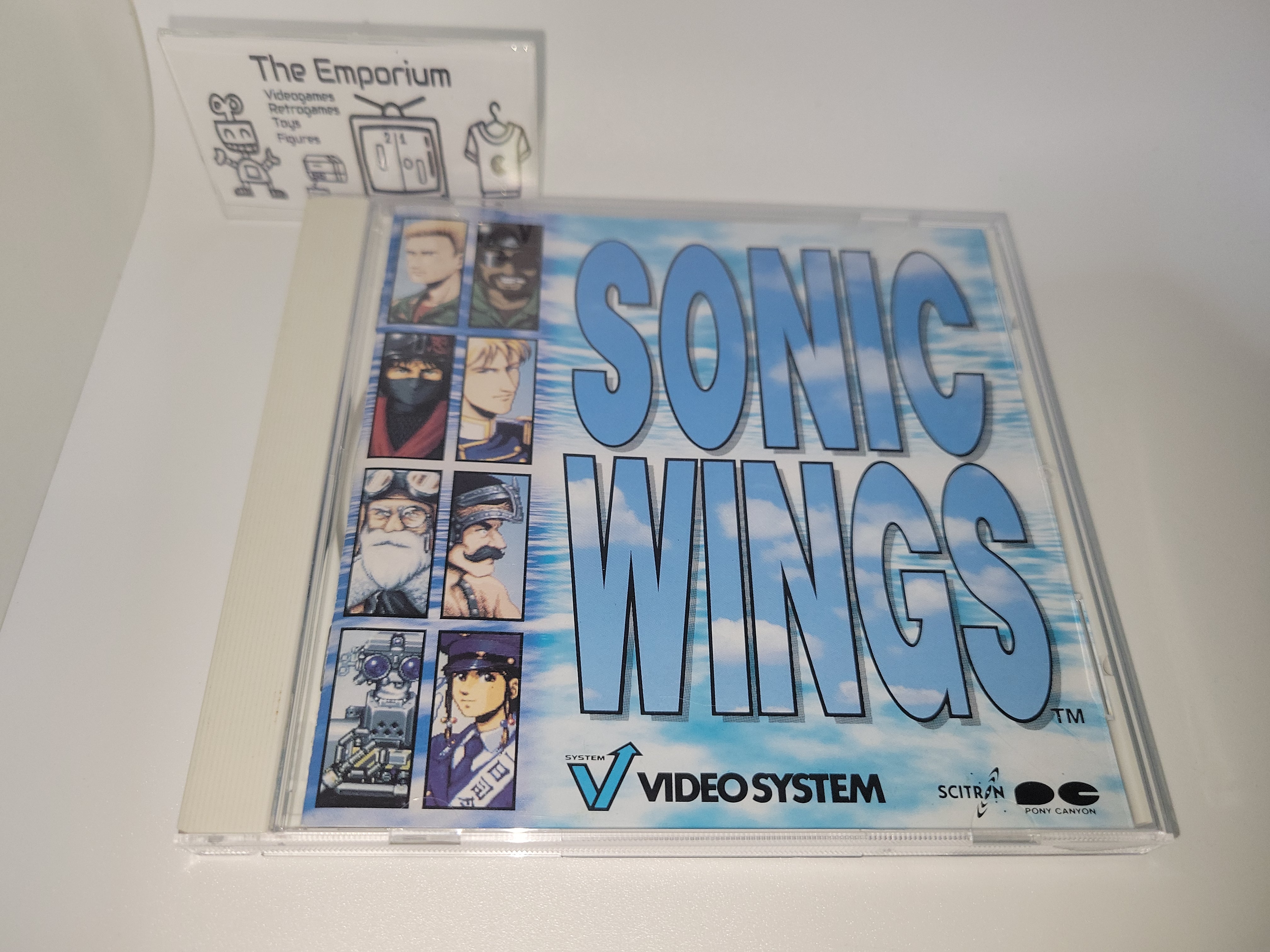 Sonic Wings - Music cd soundtrack – The Emporium RetroGames and Toys