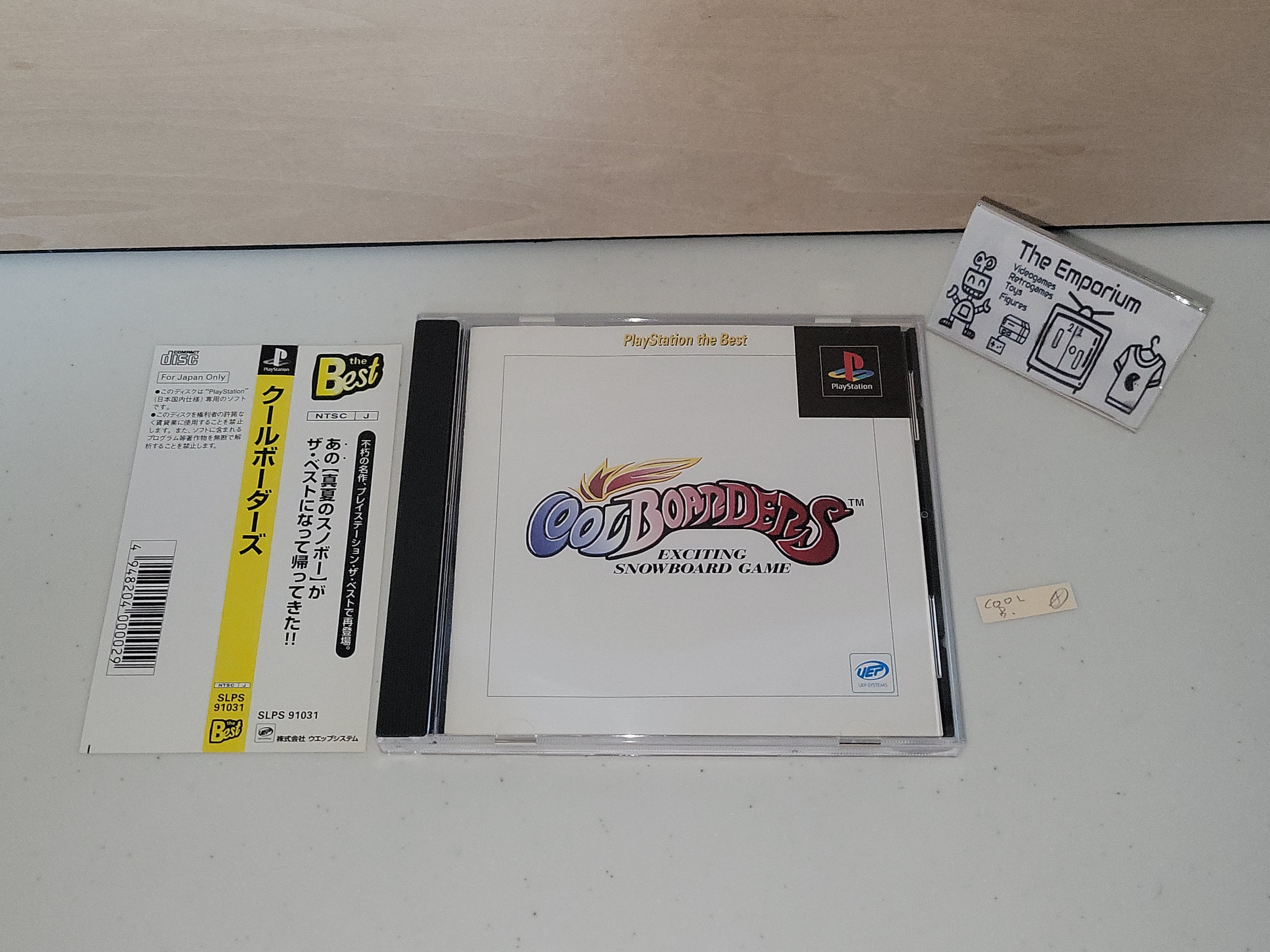 Cool Boarders - Sony PS1 Playstation – The Emporium RetroGames and Toys