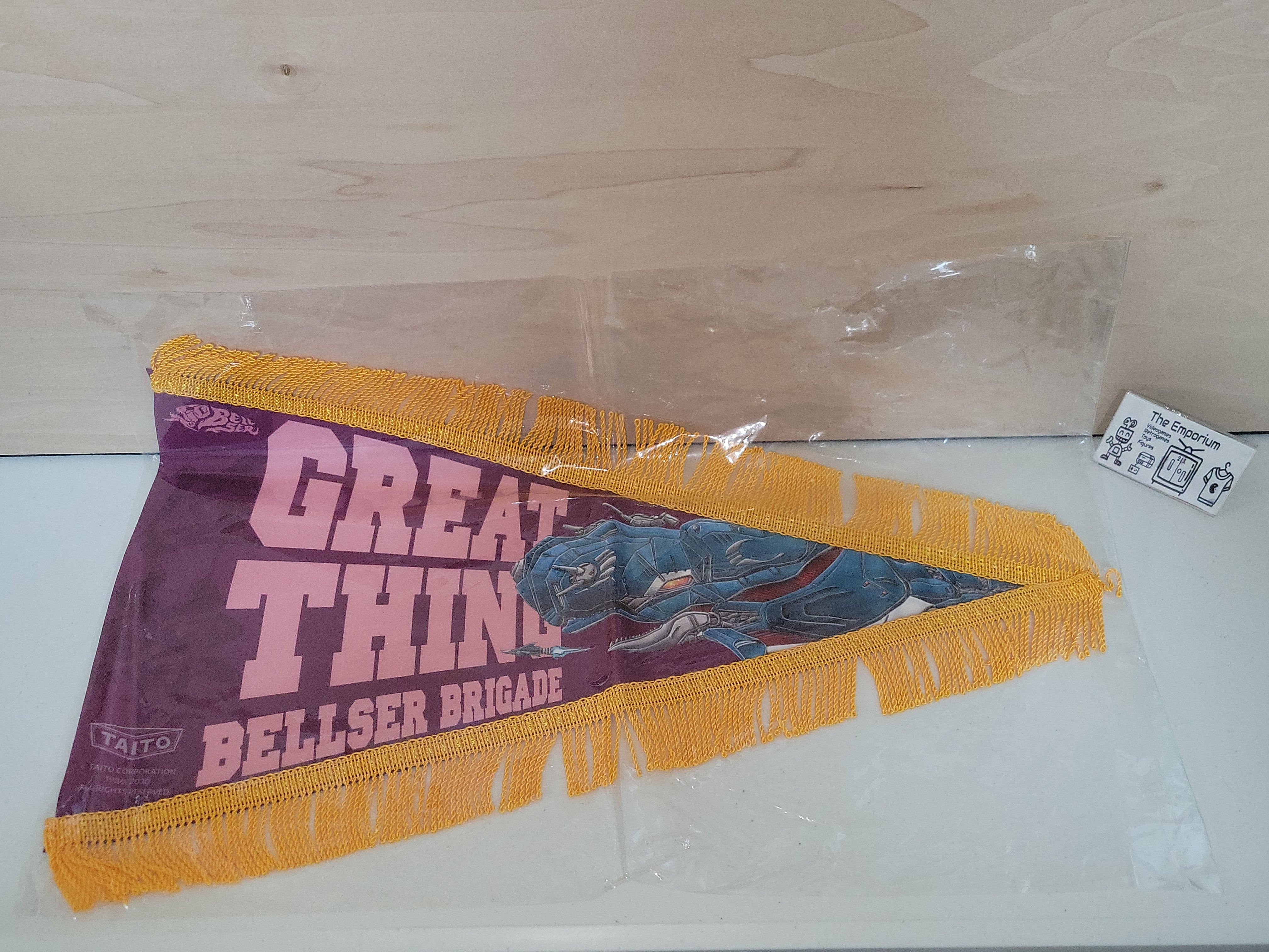 Darius Pennant / flag banner -A- – The Emporium RetroGames and Toys