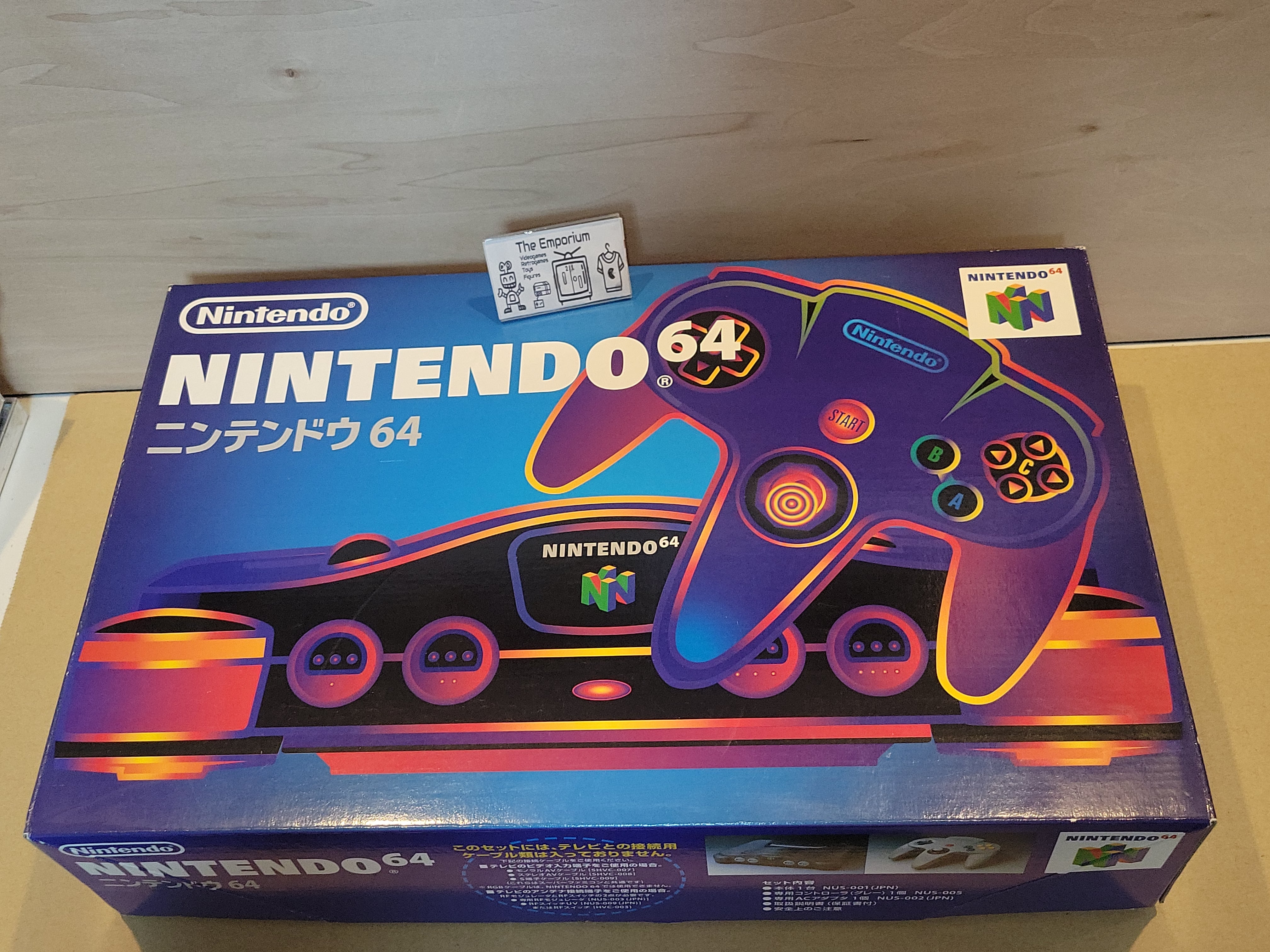 Nintendo 64 Console - black - Nintendo64 N64 Nintendo 64 – The Emporium ...