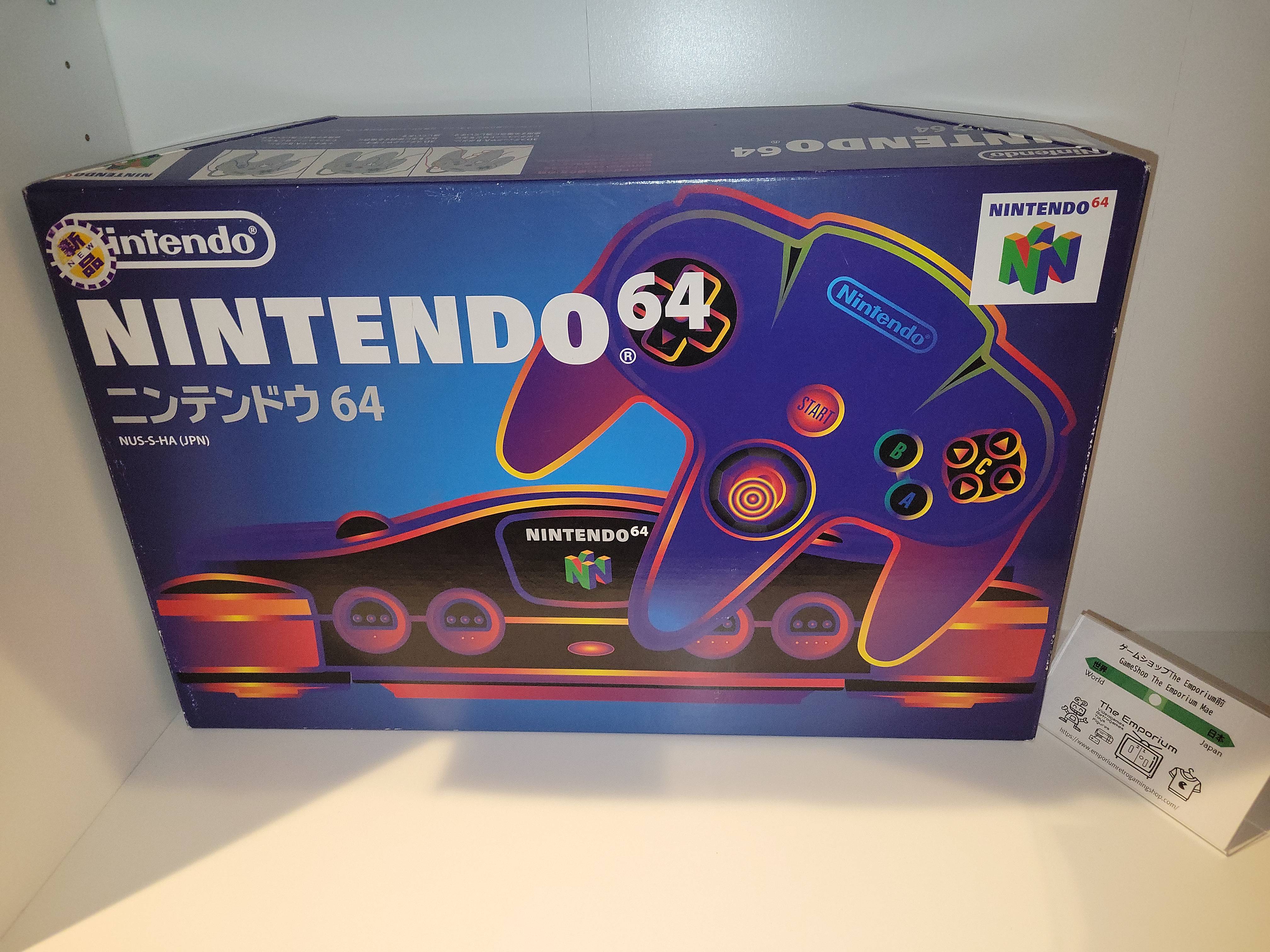 Nintendo 64 Console - black - Nintendo64 N64 Nintendo 64 – The Emporium ...