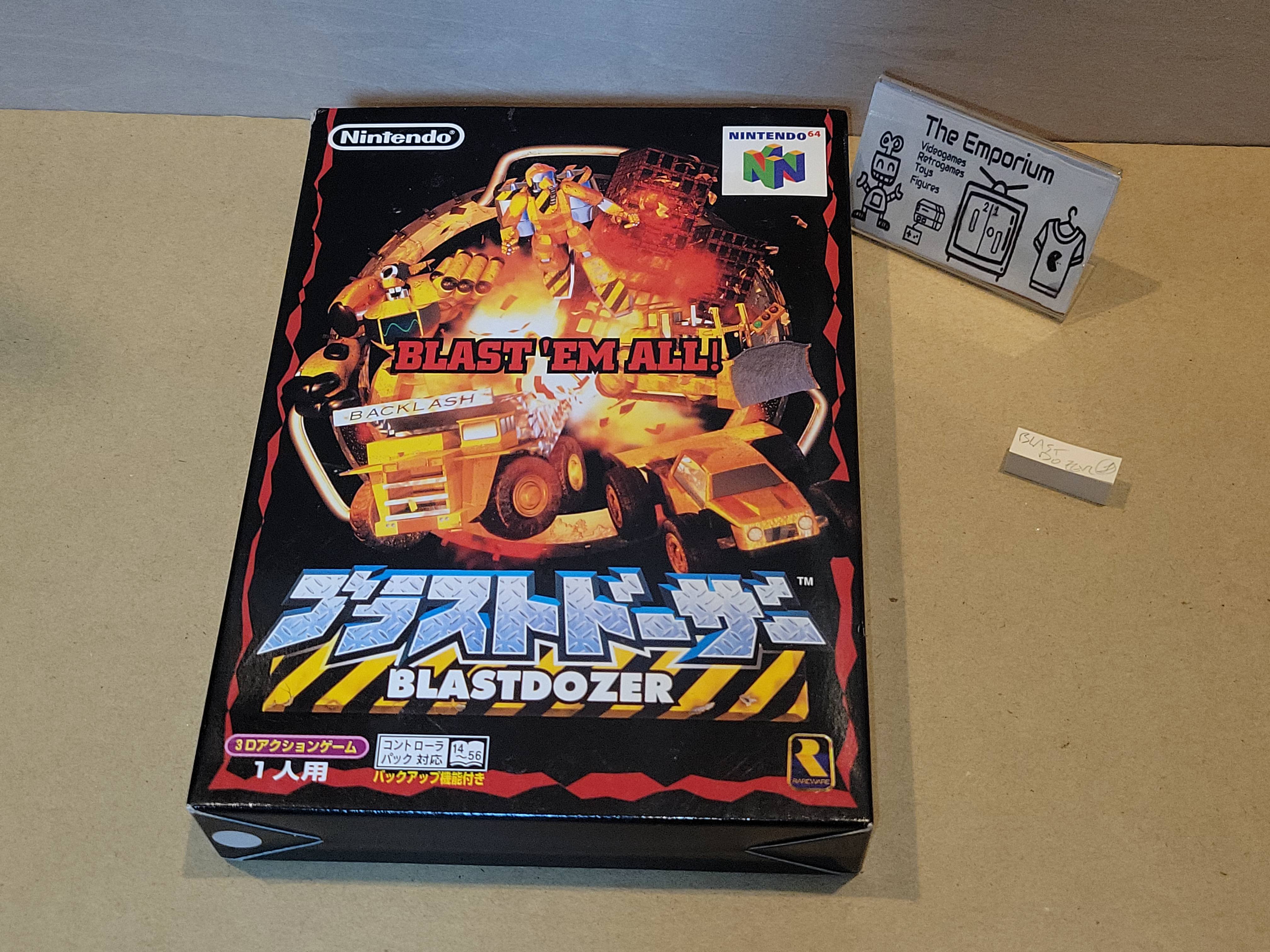 Blast Dozer / BlastDozer - Nintendo64 N64 Nintendo 64 – The Emporium ...