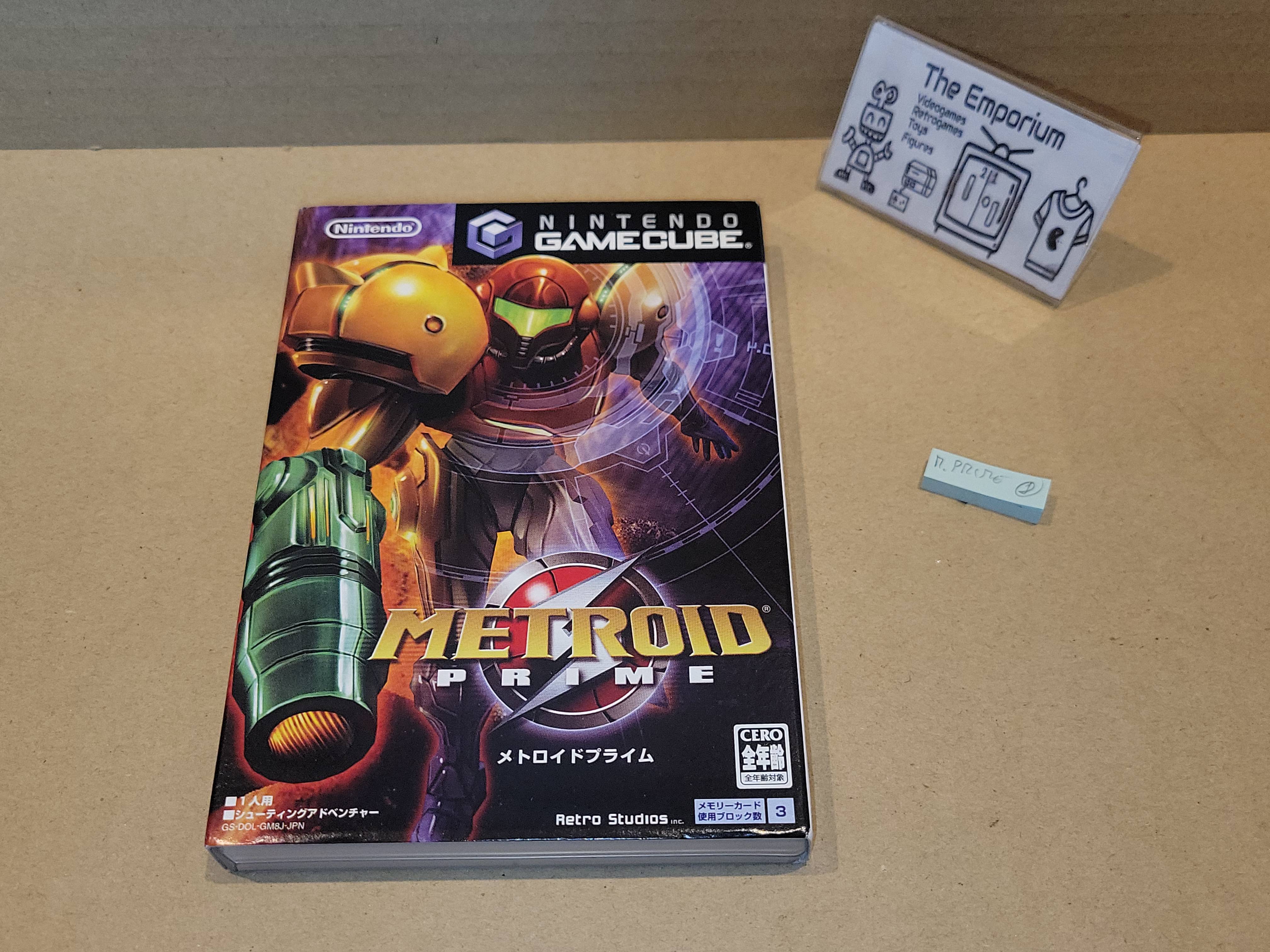 Metroid Prime - Nintendo GameCube GC NGC – The Emporium RetroGames and Toys