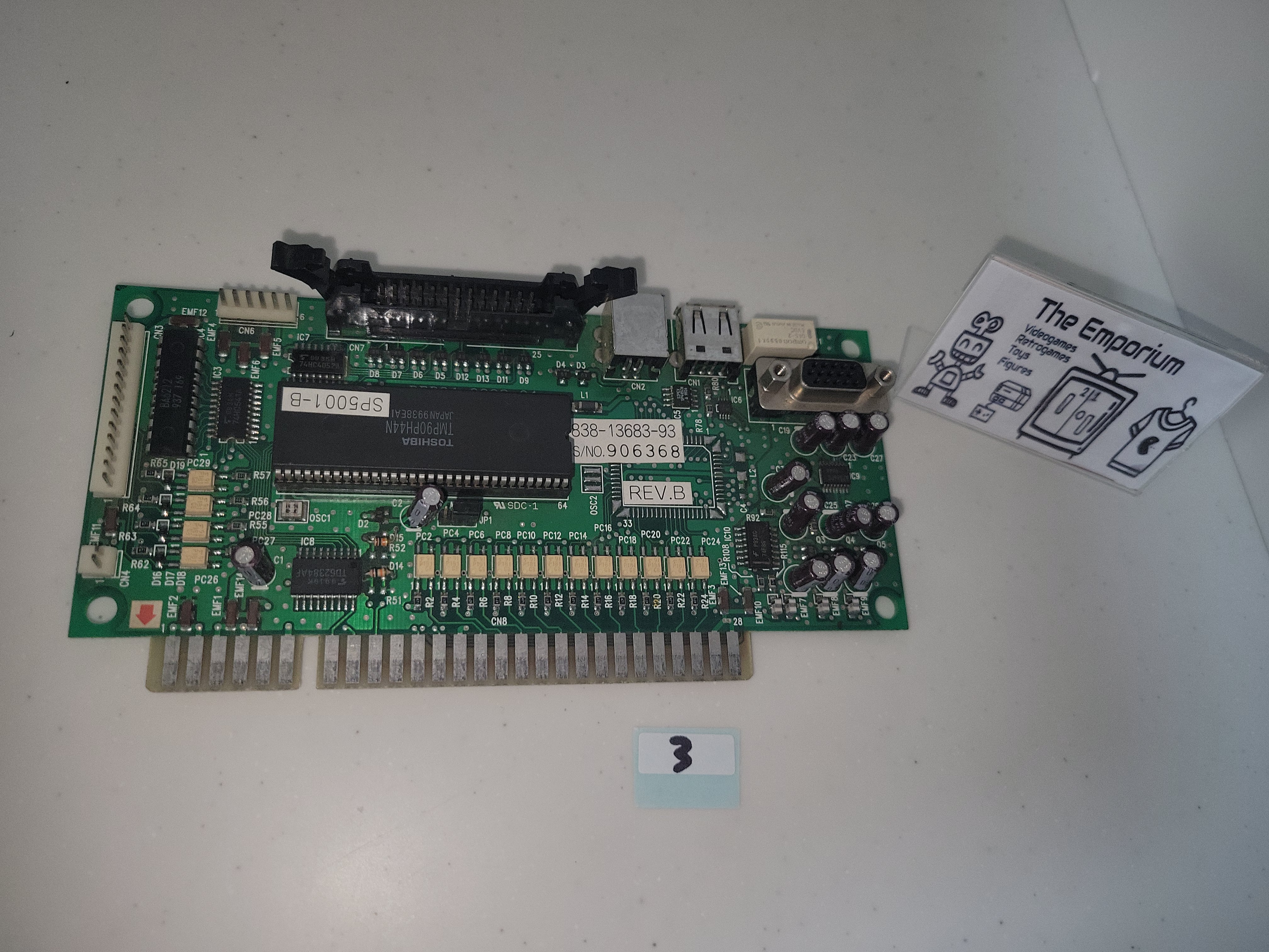 Sega Jamma i/o Board - Arcade Pcb Printed Circuit Board – The Emporium ...