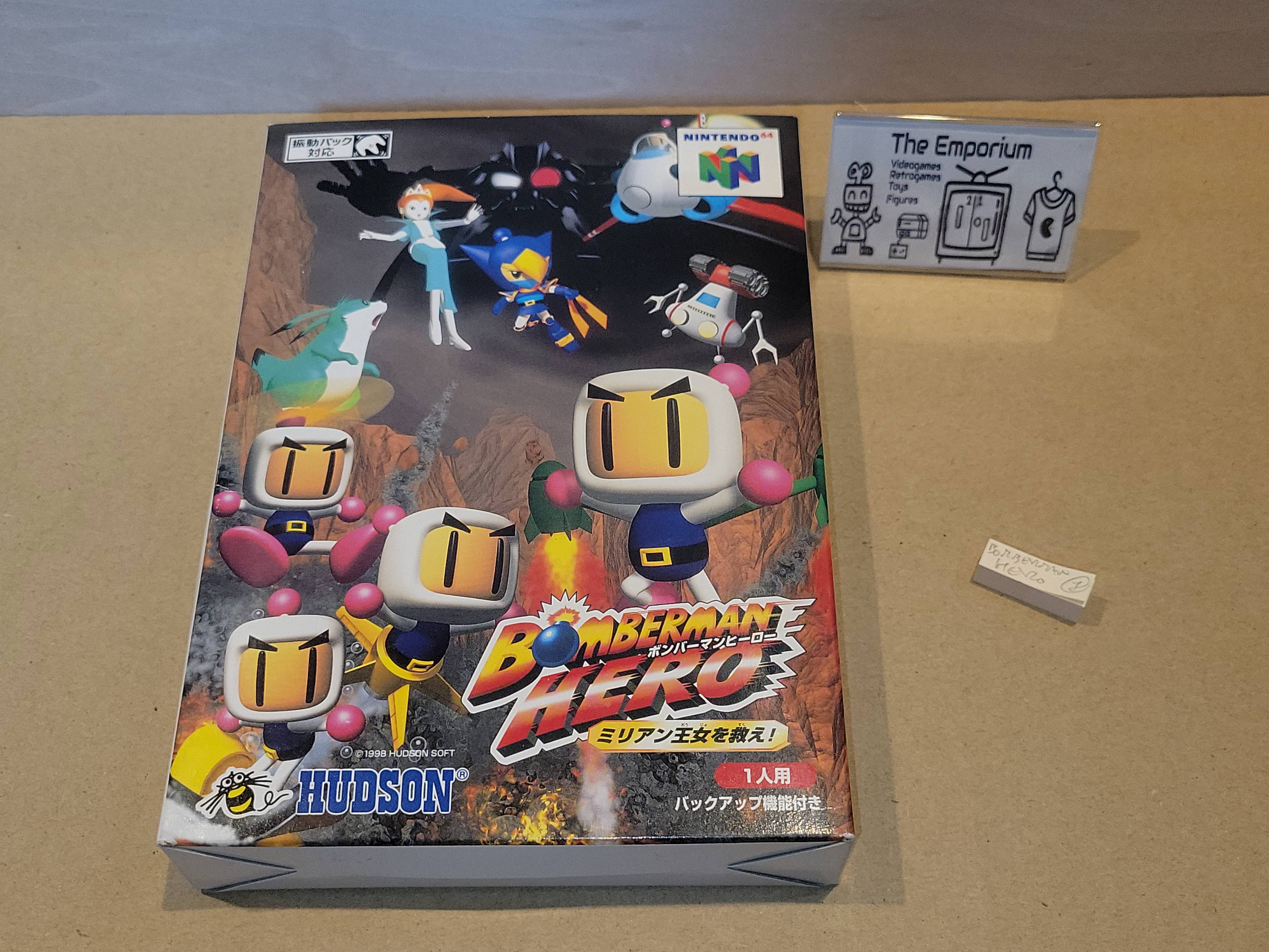 Bomberman Hero - Nintendo64 N64 Nintendo 64 – The Emporium RetroGames ...