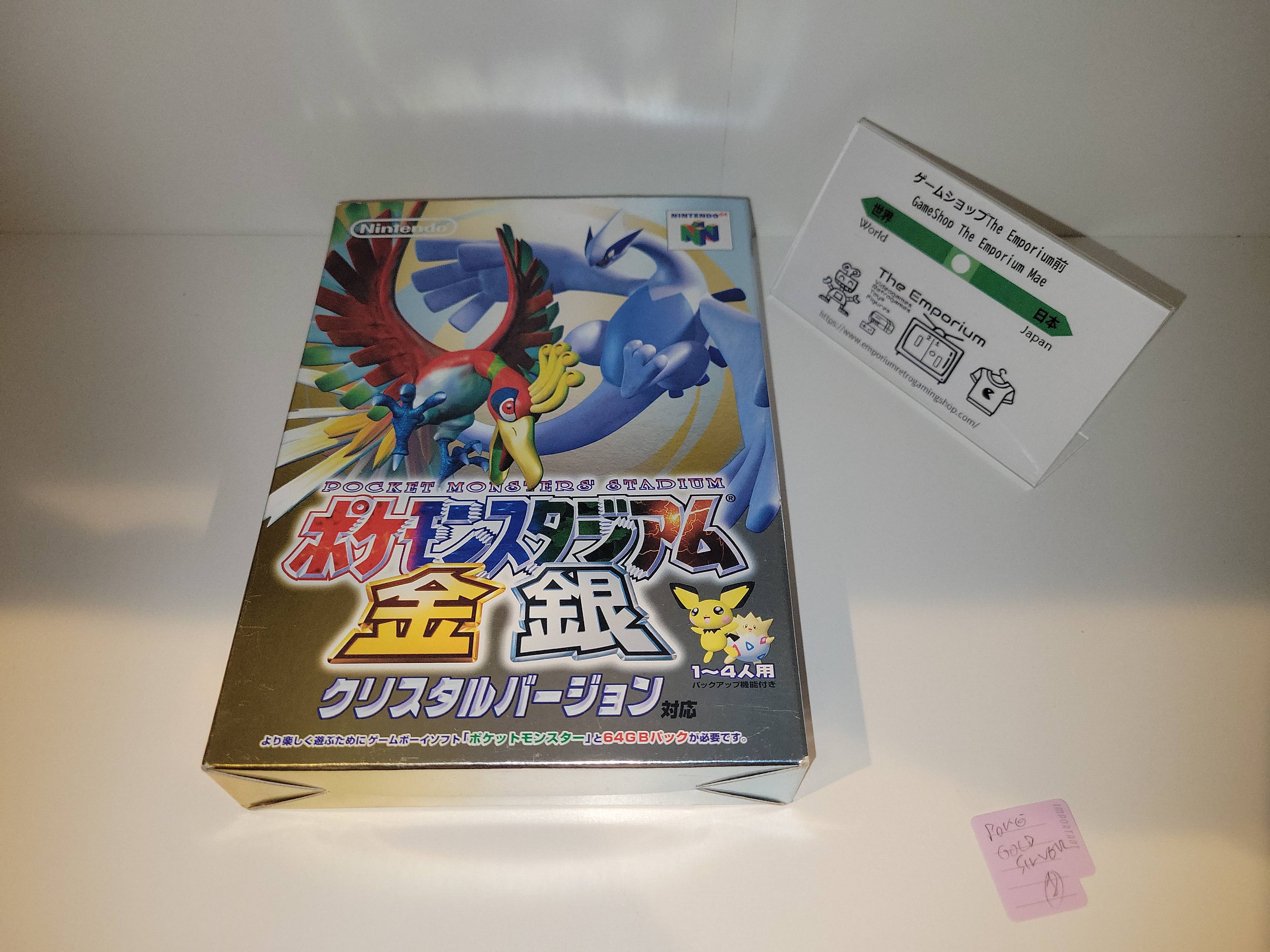 Pokemon Stadium: Gold & Silver - Nintendo64 N64 Nintendo 64 – The ...