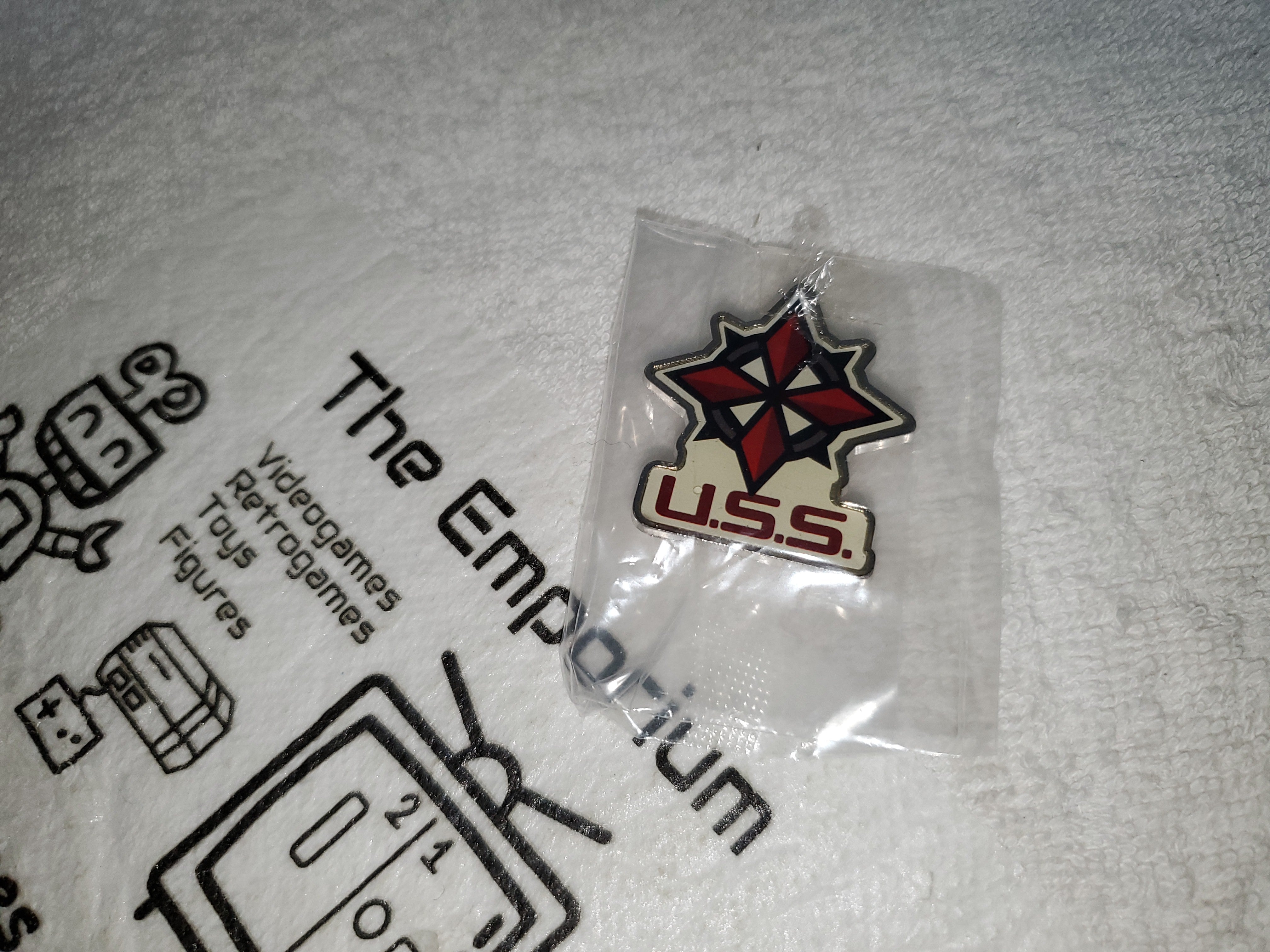 Biohazard pin - toy action figure model – The Emporium RetroGames and Toys