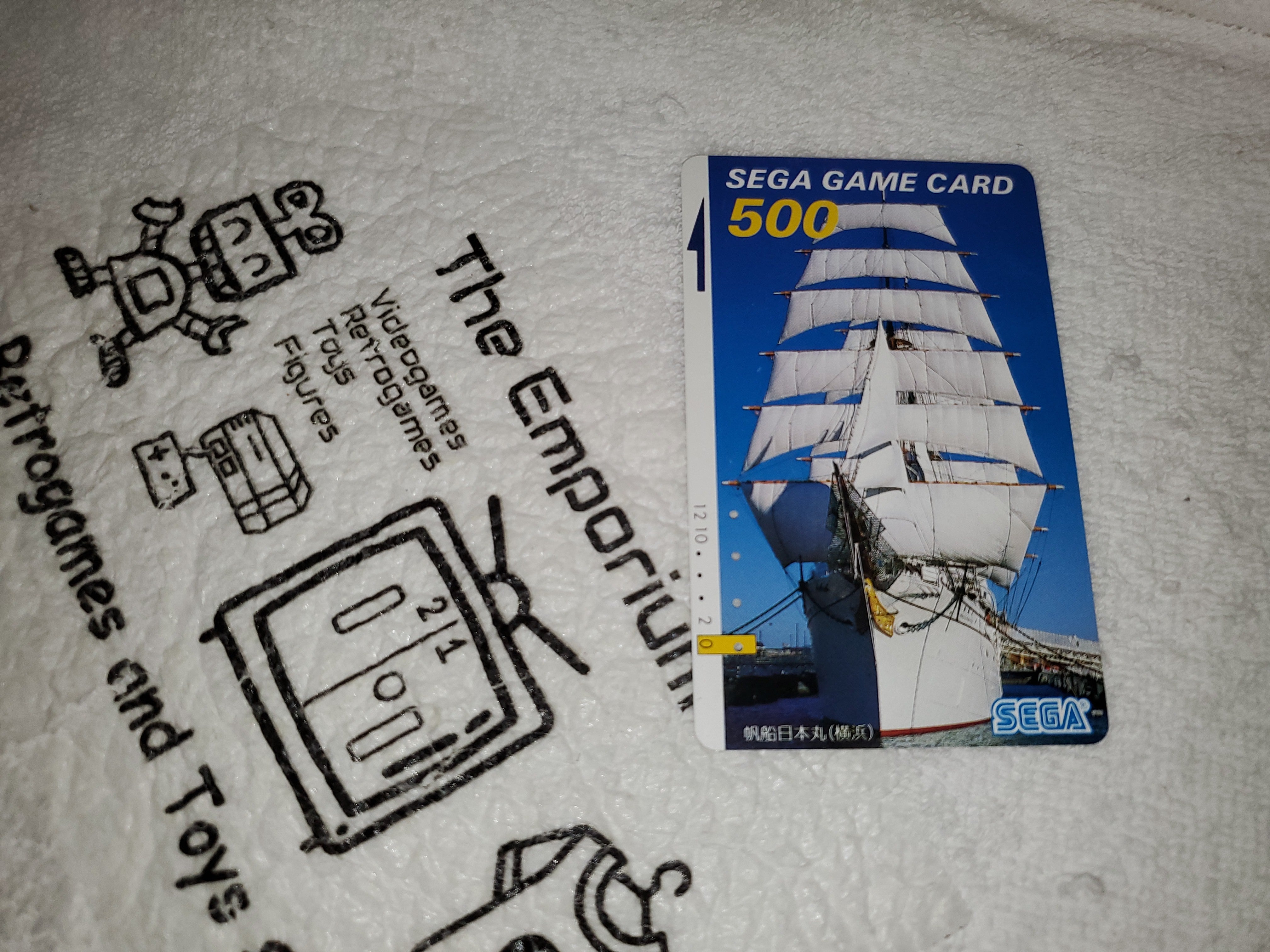 Sega Game Card telecard - phonecard – The Emporium RetroGames and Toys