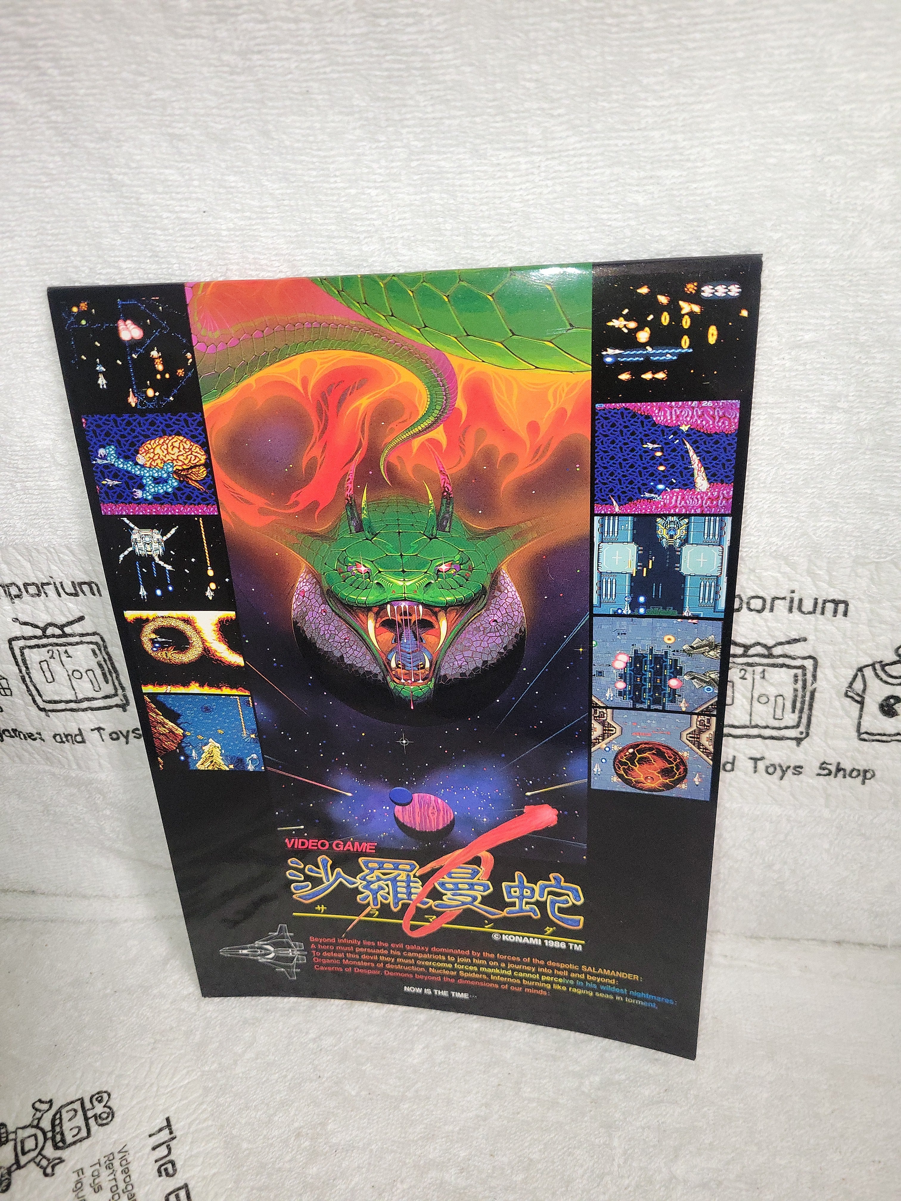 Salamander notebook - arcade artset art set – The Emporium RetroGames ...