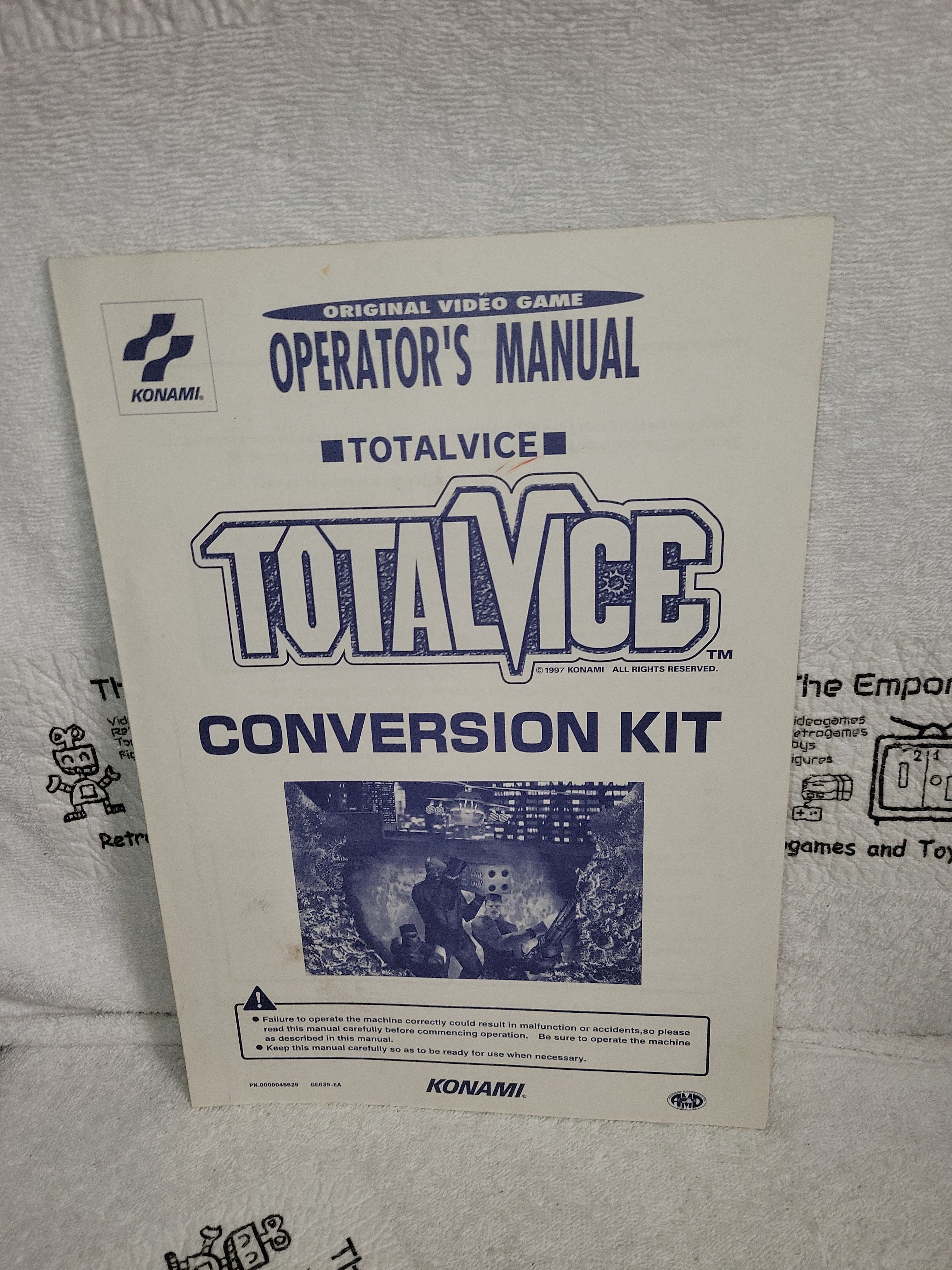 TotalVice - arcade artset art set – The Emporium RetroGames and Toys