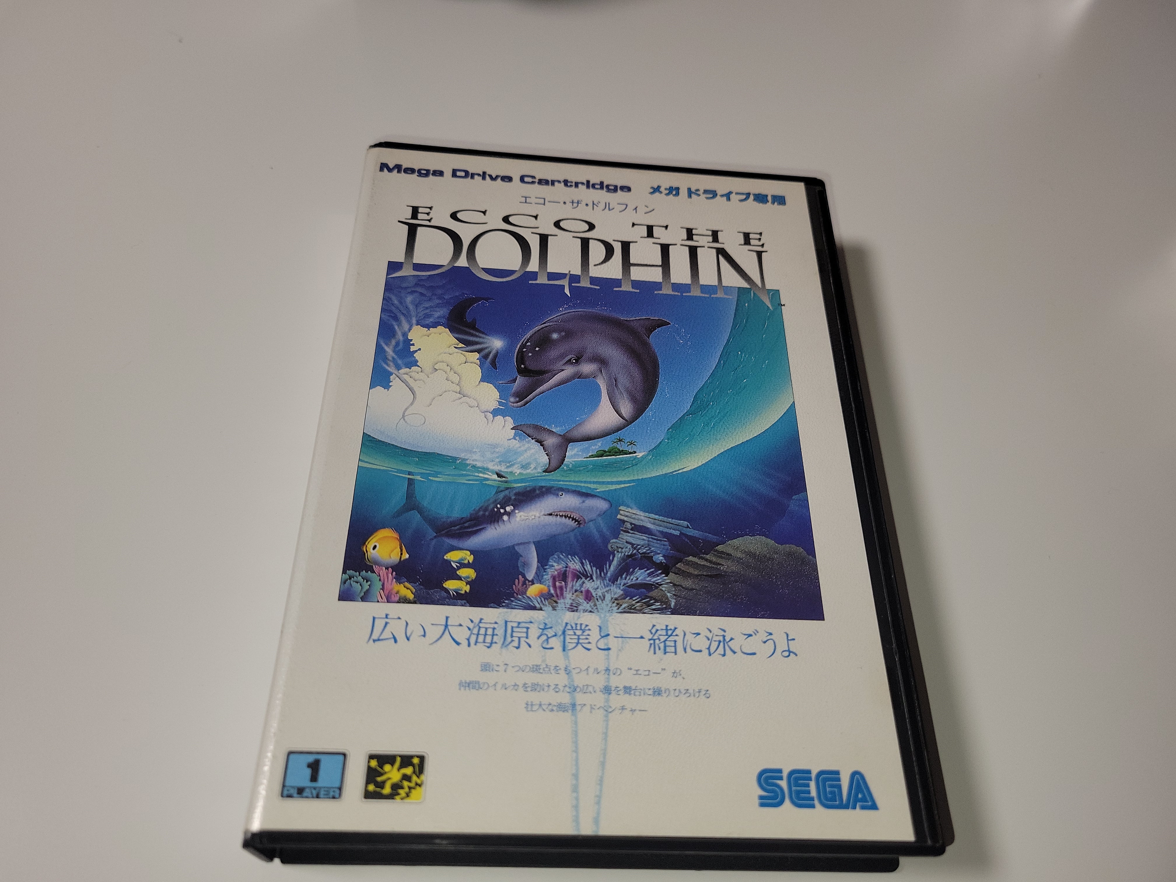 Ecco the Dolphin - Sega MD MegaDrive – The Emporium RetroGames and Toys