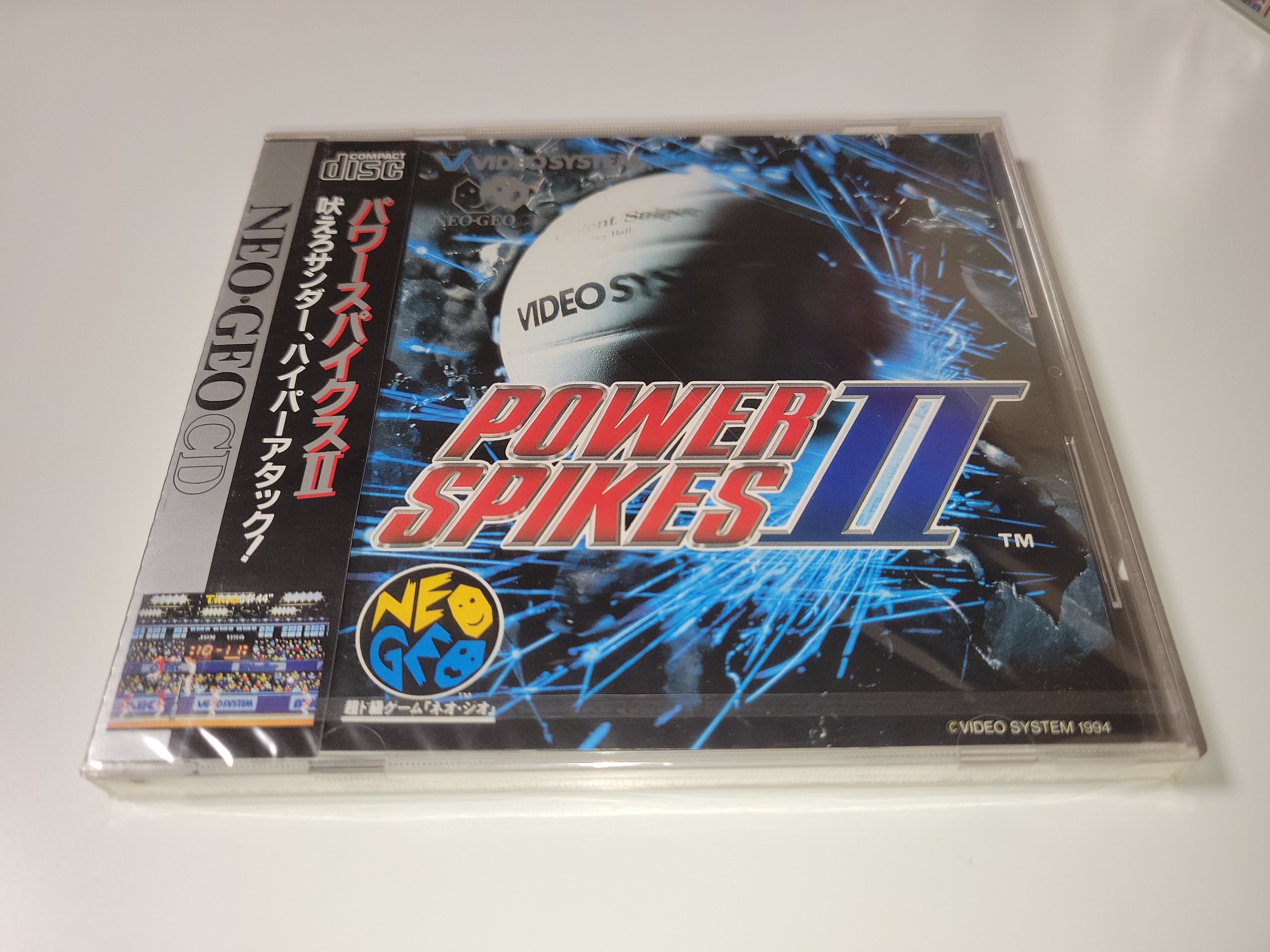 Power Spikes II - Snk Neogeo cd ngcd – The Emporium RetroGames and Toys