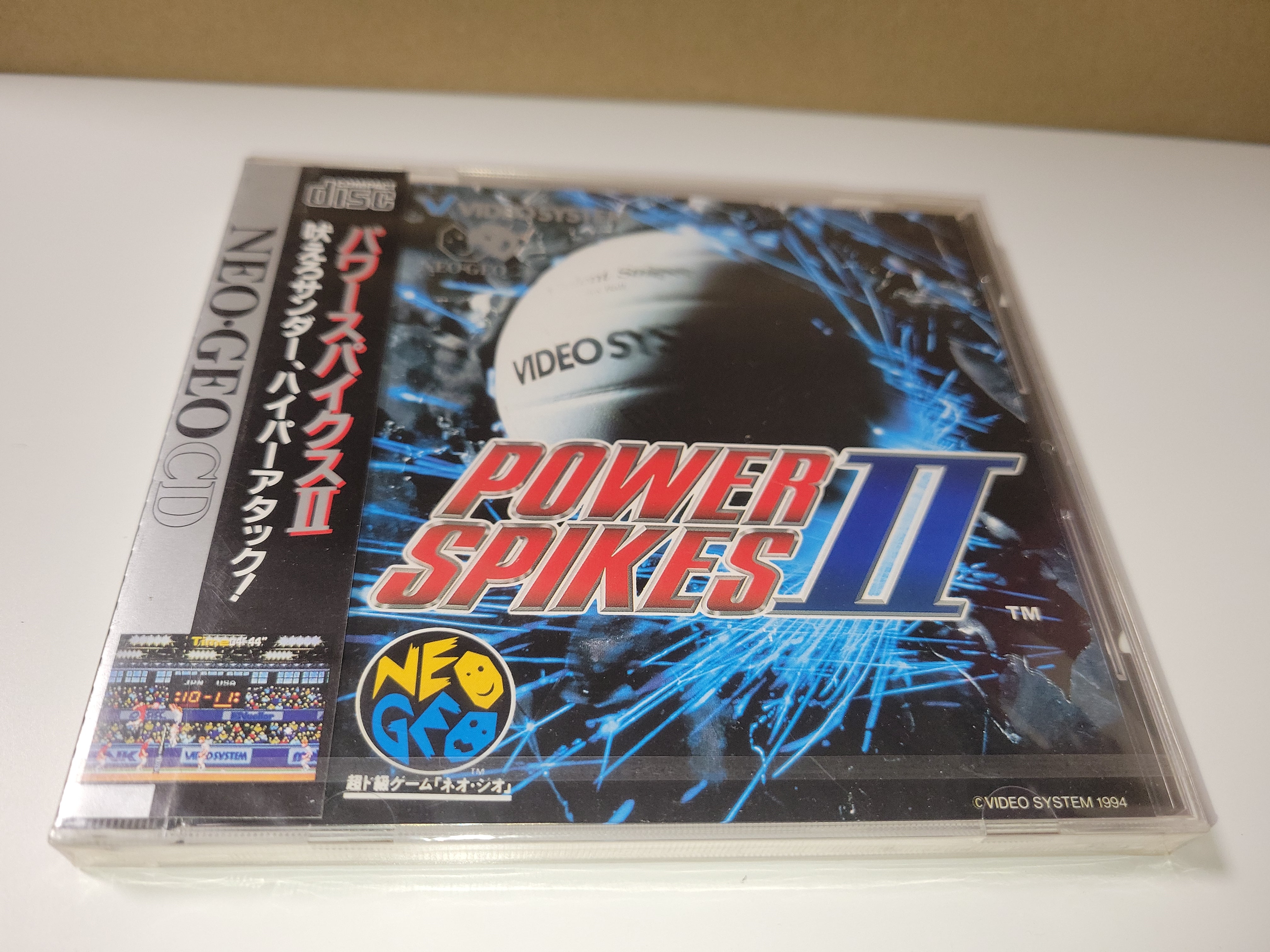 Power Spikes II - Snk Neogeo cd ngcd – The Emporium RetroGames and Toys