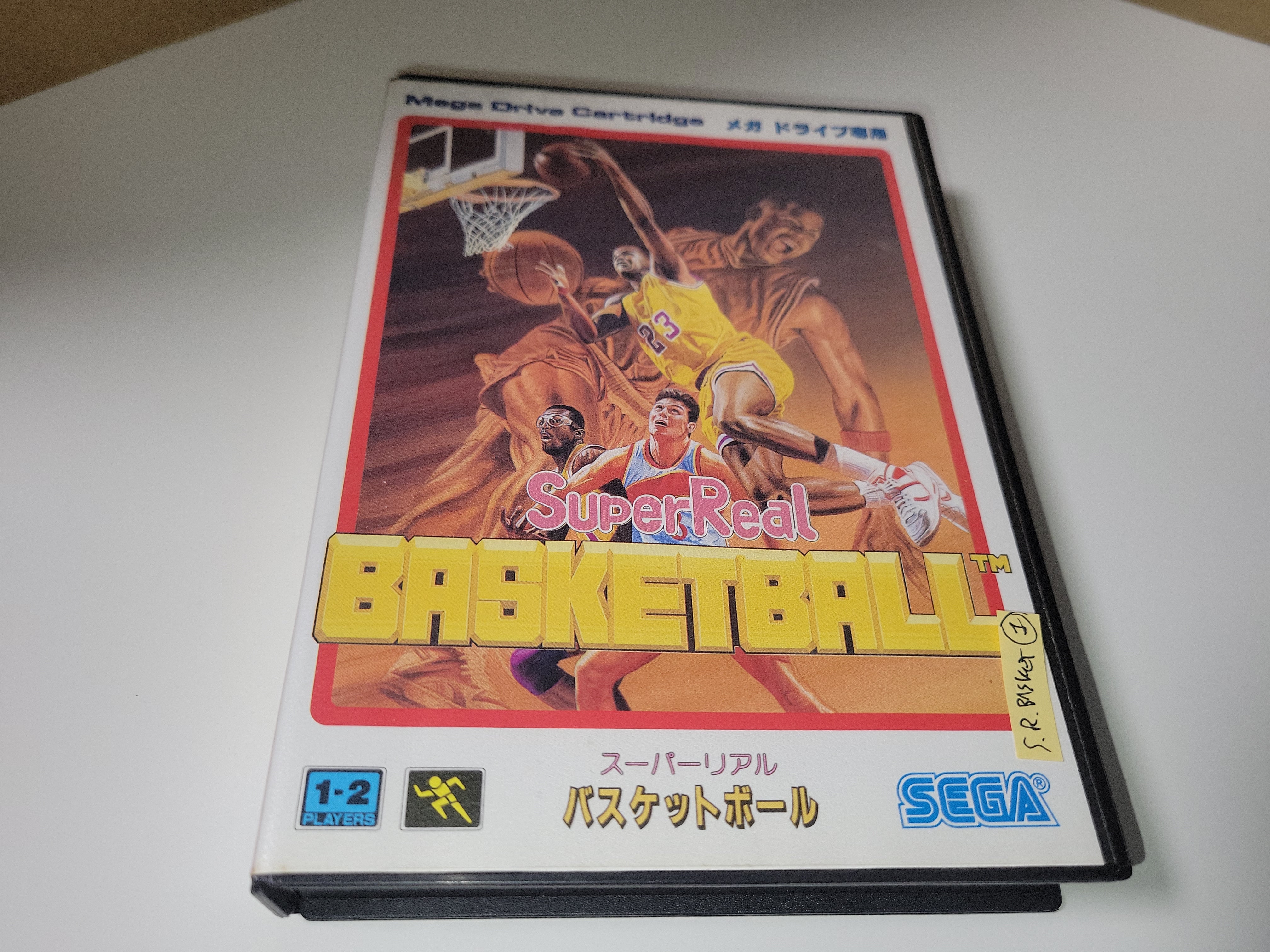 Super Real Basketball - Sega MD MegaDrive – The Emporium RetroGames and ...