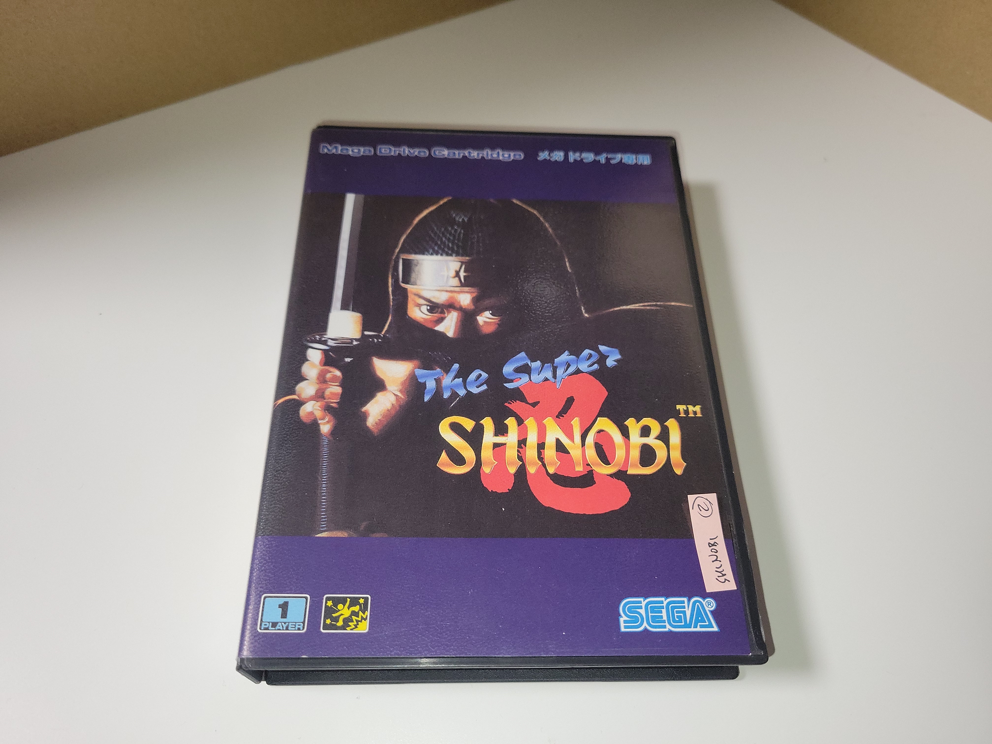 The Super Shinobi - Sega MD MegaDrive – The Emporium RetroGames and Toys