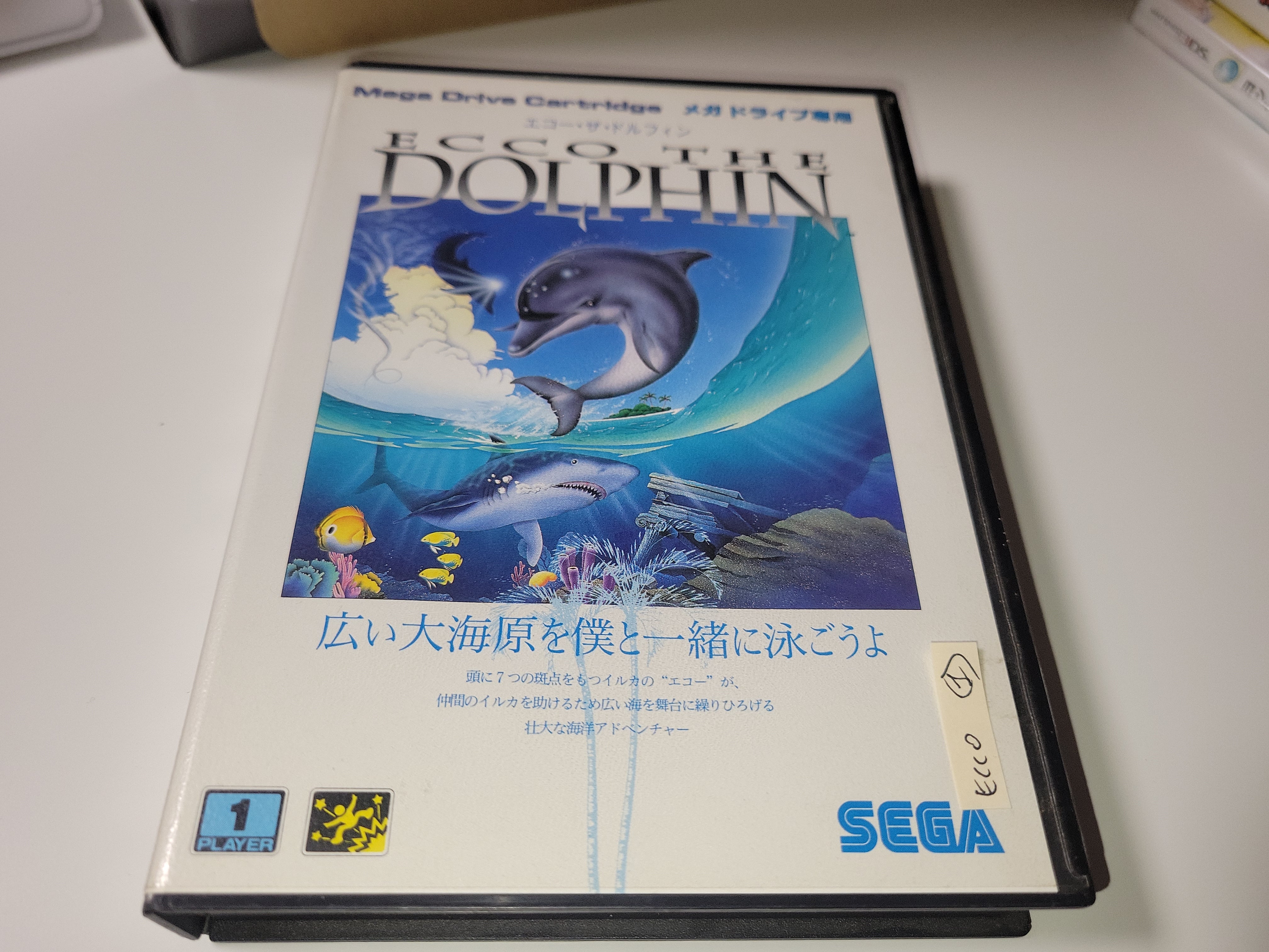 Ecco the Dolphin - Sega MD MegaDrive – The Emporium RetroGames and Toys