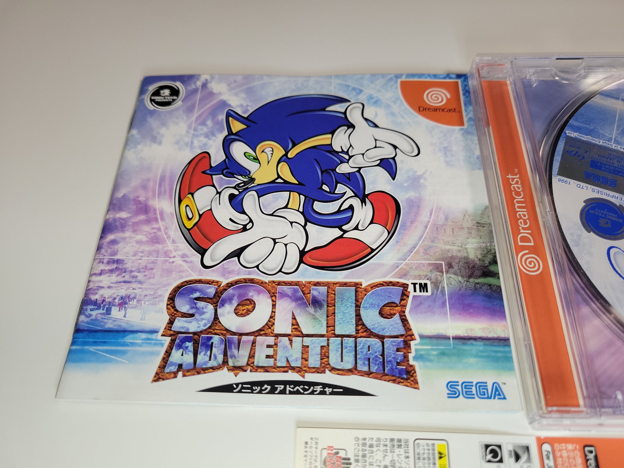 Sonic Adventure - Sega dc Dreamcast – The Emporium RetroGames and Toys