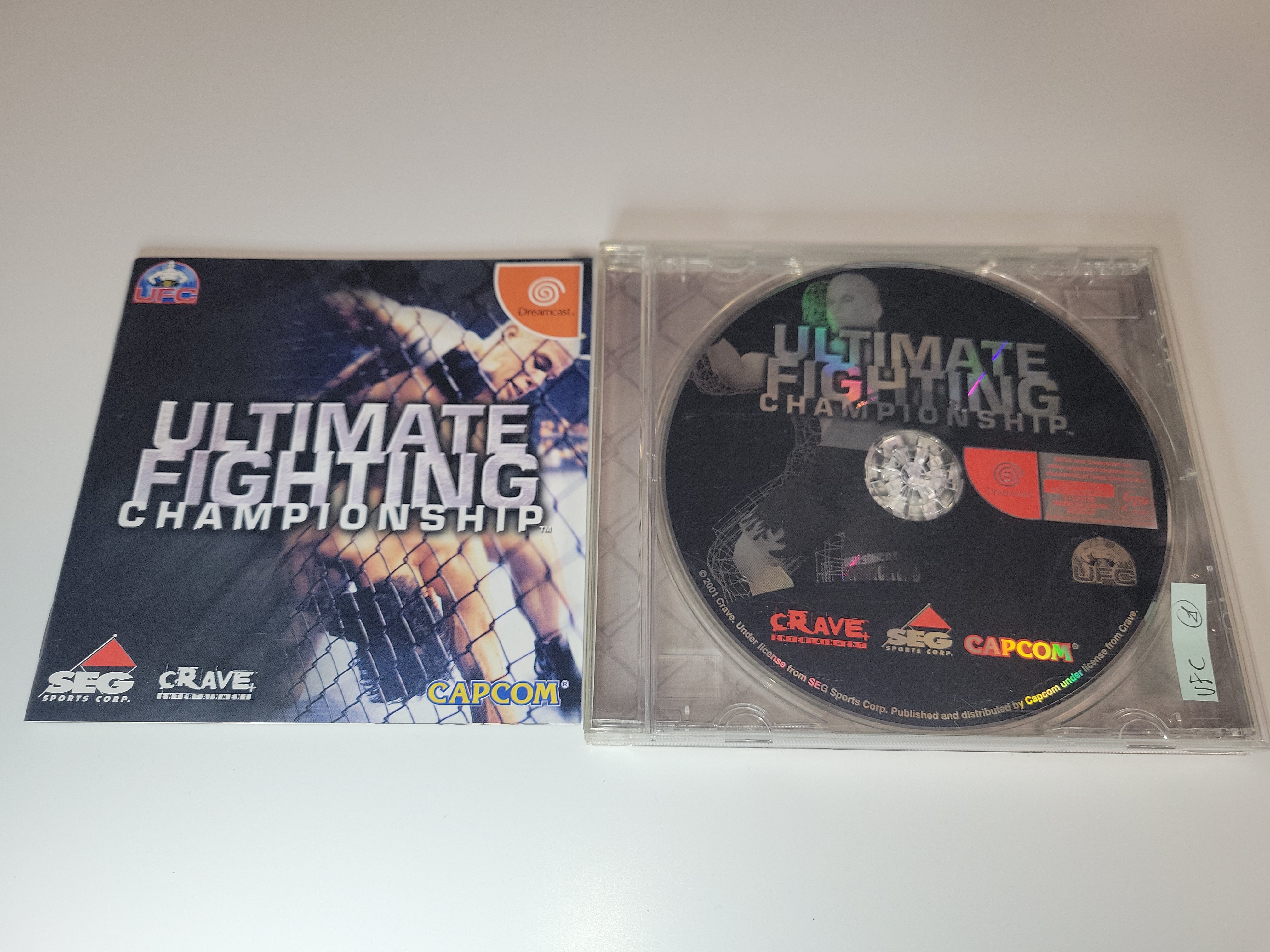 UFC Ultimate Fighting Championship - Sega dc Dreamcast – The Emporium ...
