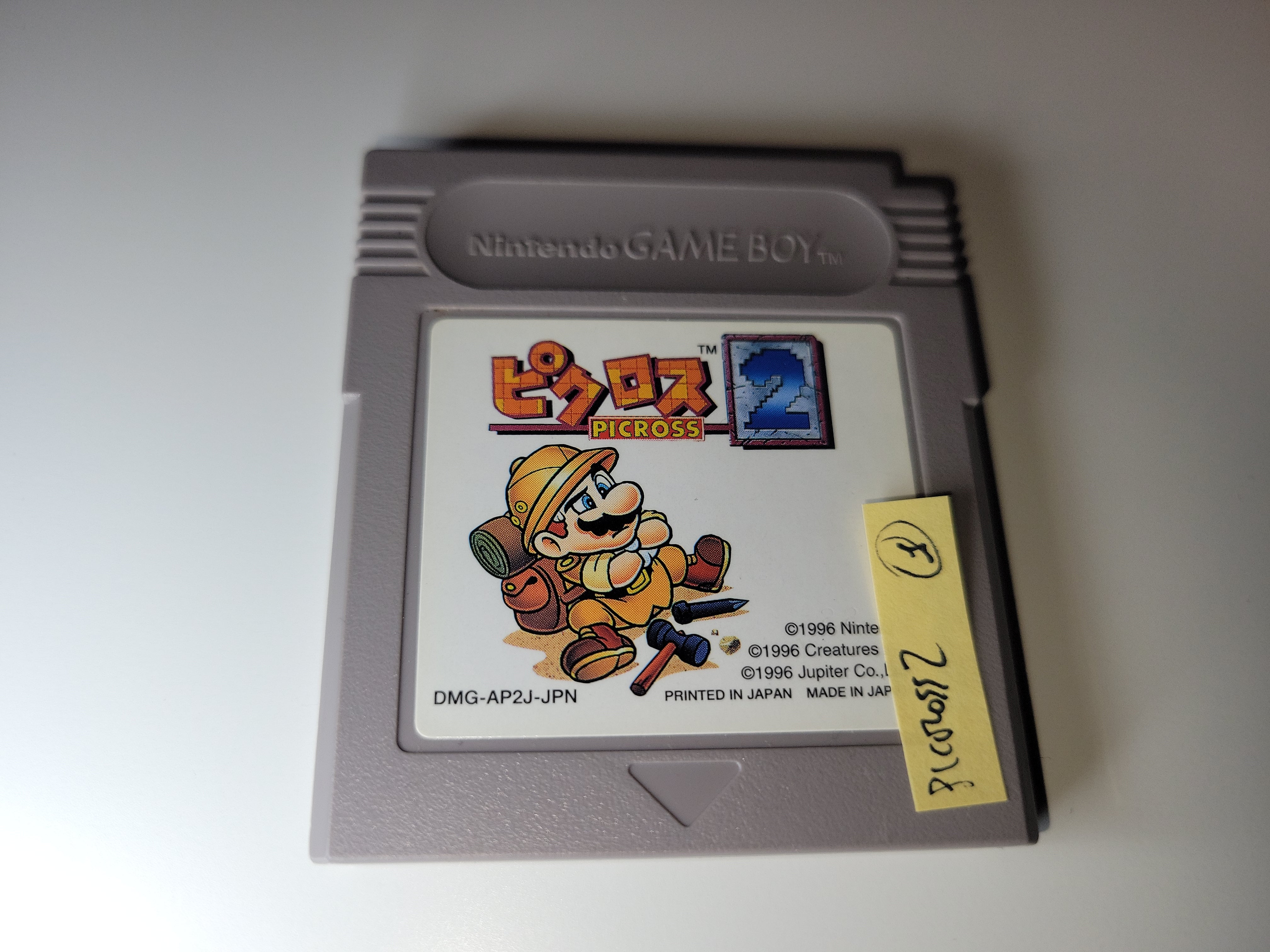 Mario Picross 2 cart only - Nintendo GB GameBoy – The Emporium ...
