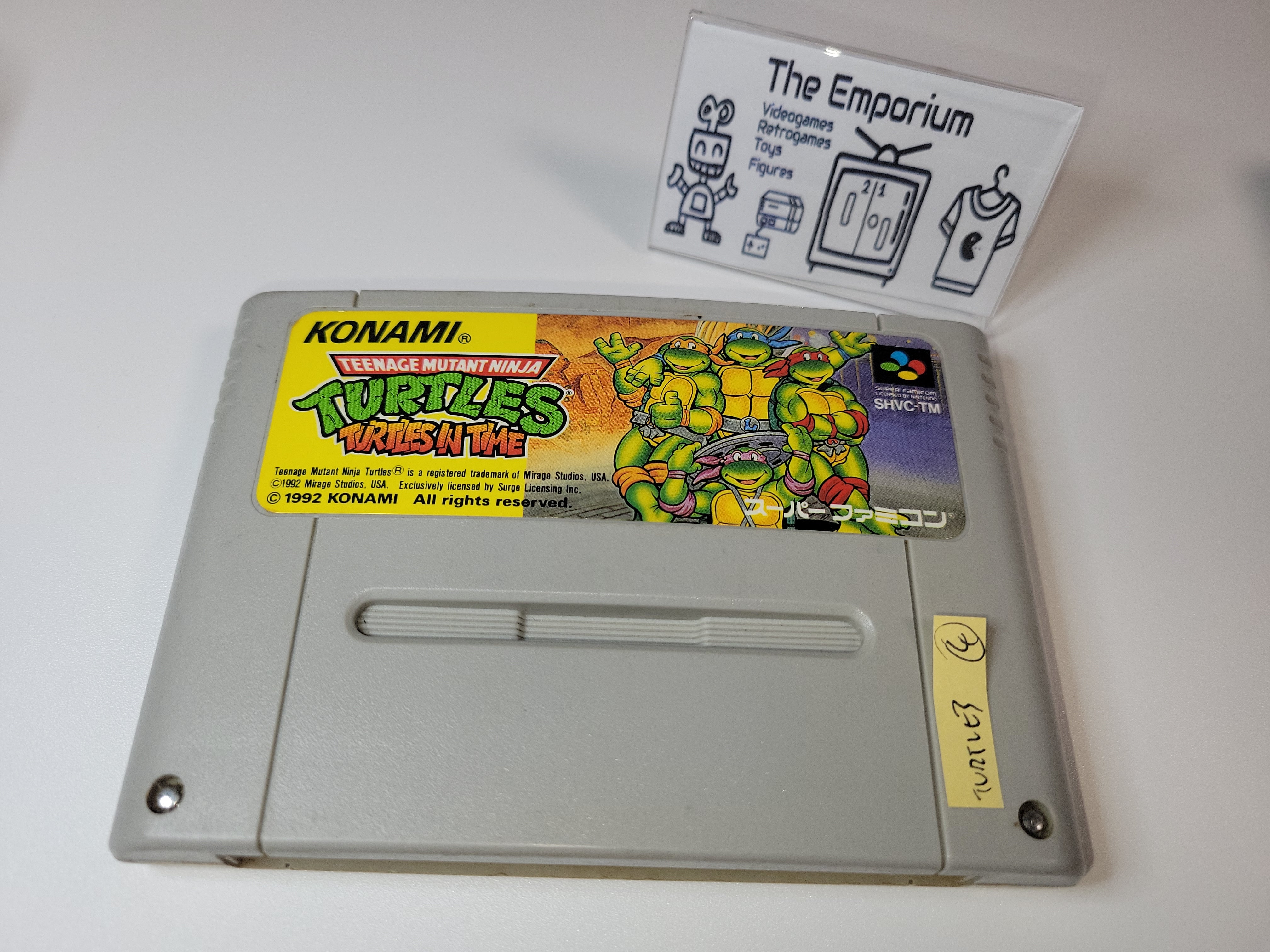 TMNT Turtles in Time cart only - Nintendo Sfc Super Famicom – The ...