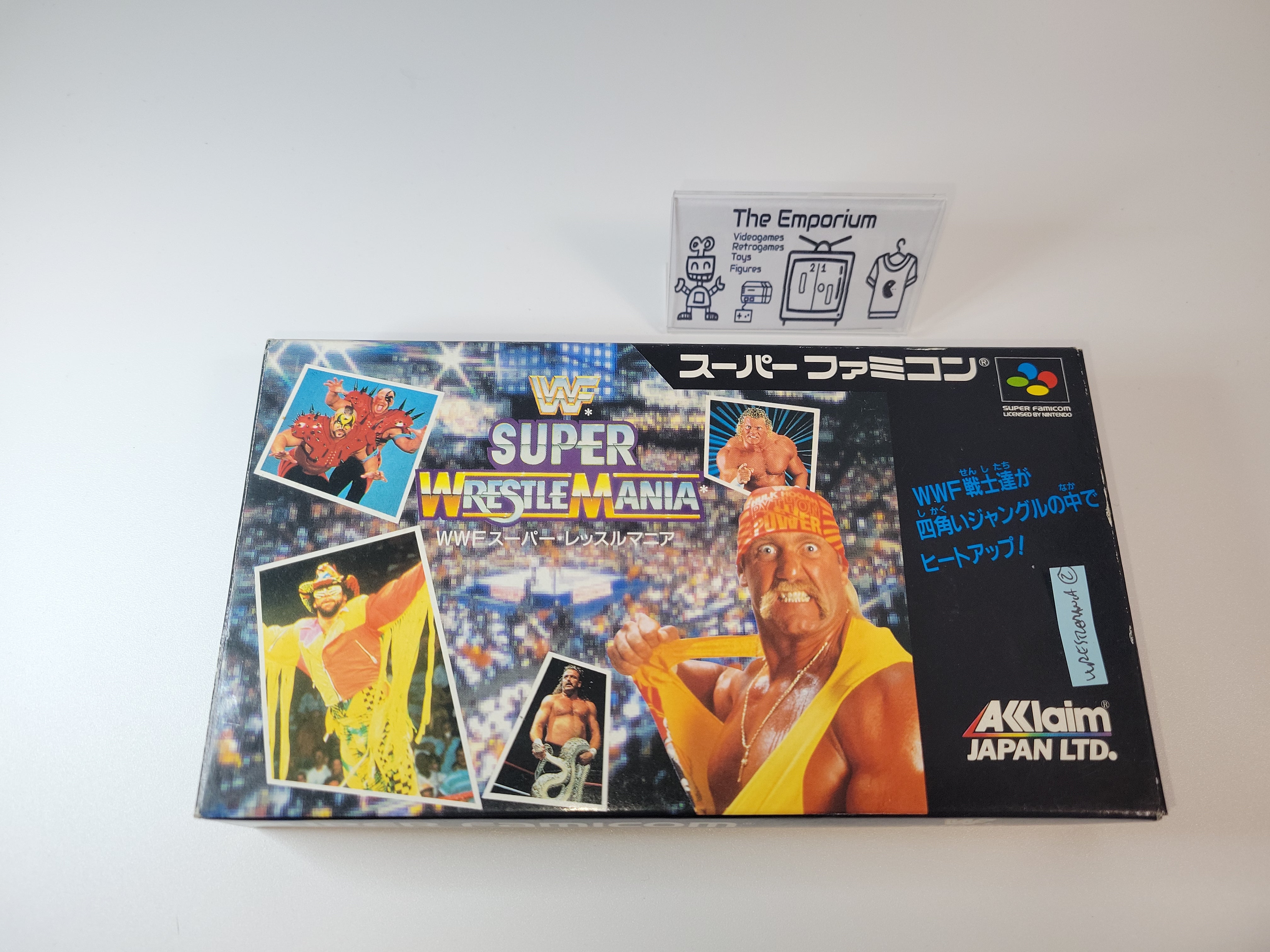 Wwf Wrestlemania - Nintendo Sfc Super Famicom – The Emporium RetroGames ...