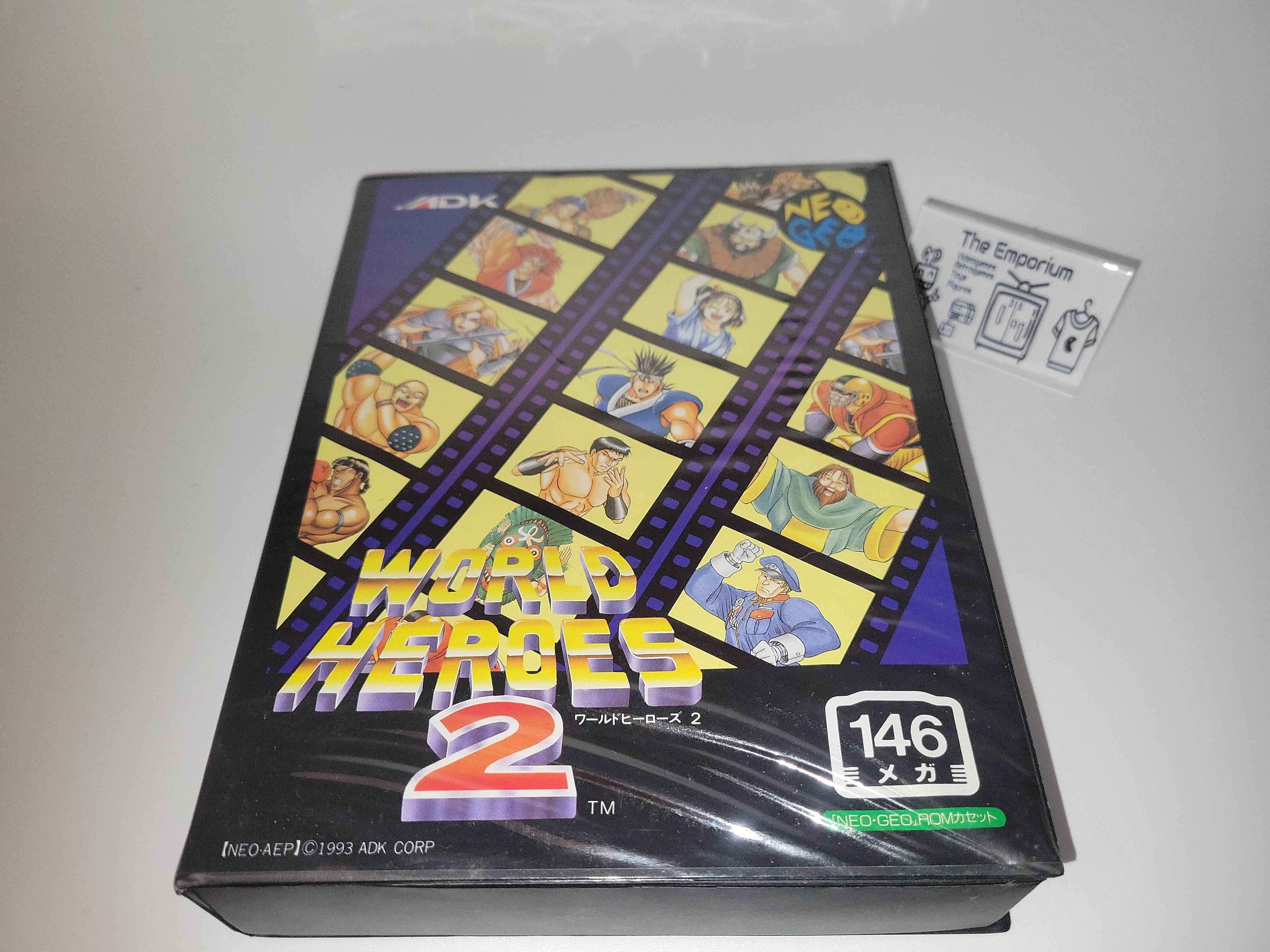 massimo - World Heroes 2 - Snk Neogeo AES NG – The Emporium RetroGames ...