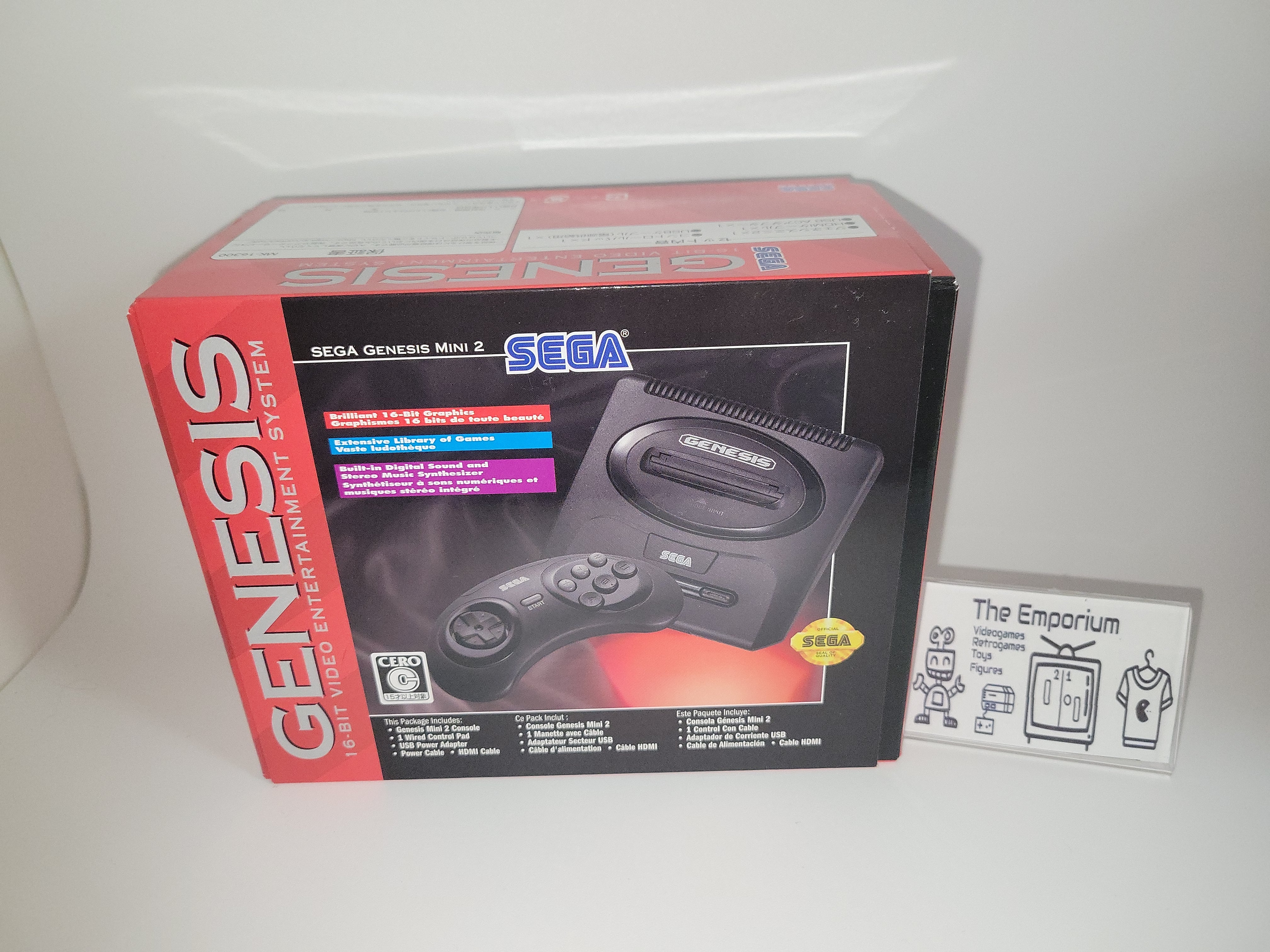 Sega Genesis 2 Mini Console - toy action figure gadgets – The Emporium ...