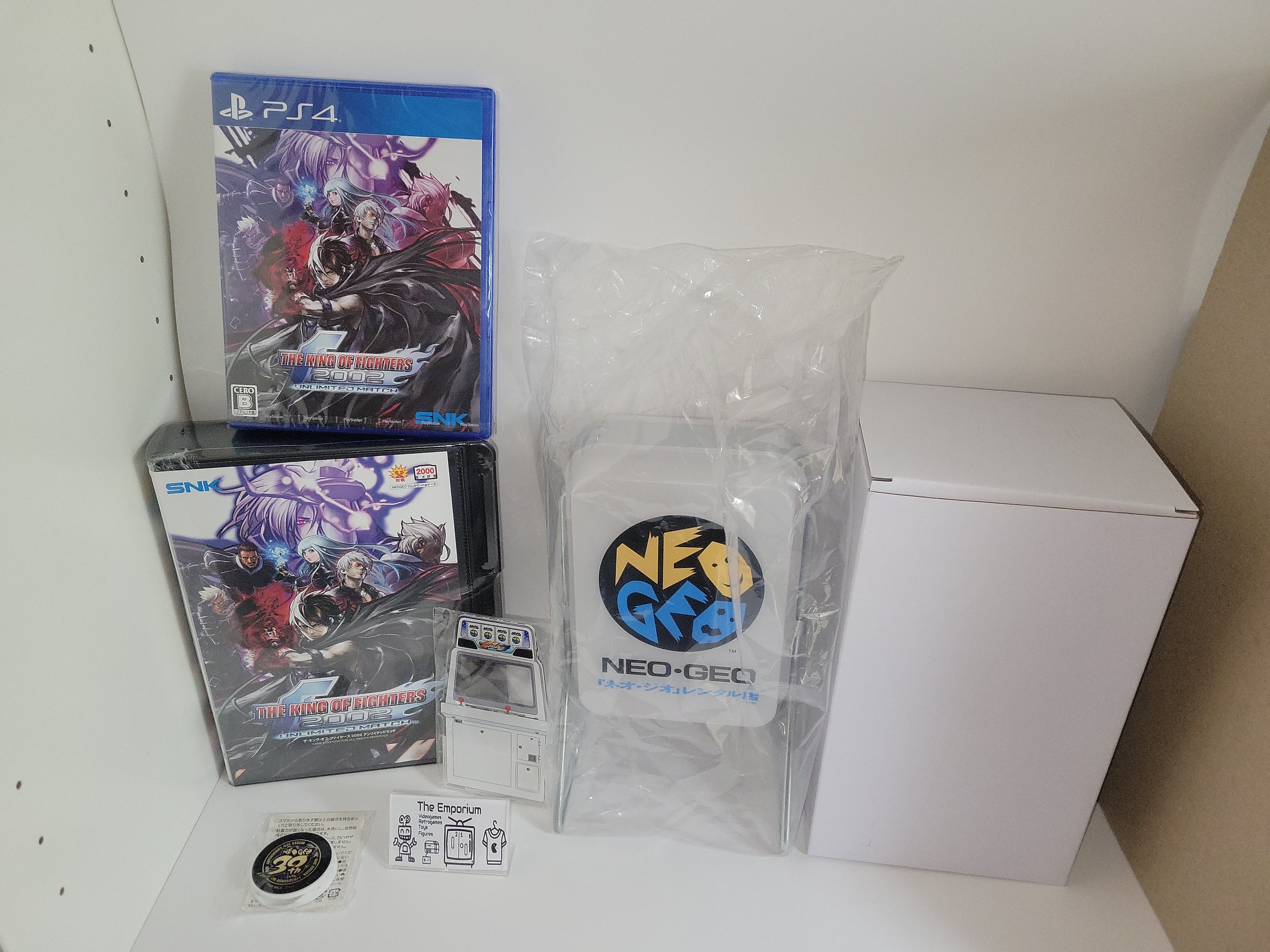 The King Of Fighters 2002 [Unlimited Match] Snk Store Limited Edition ...