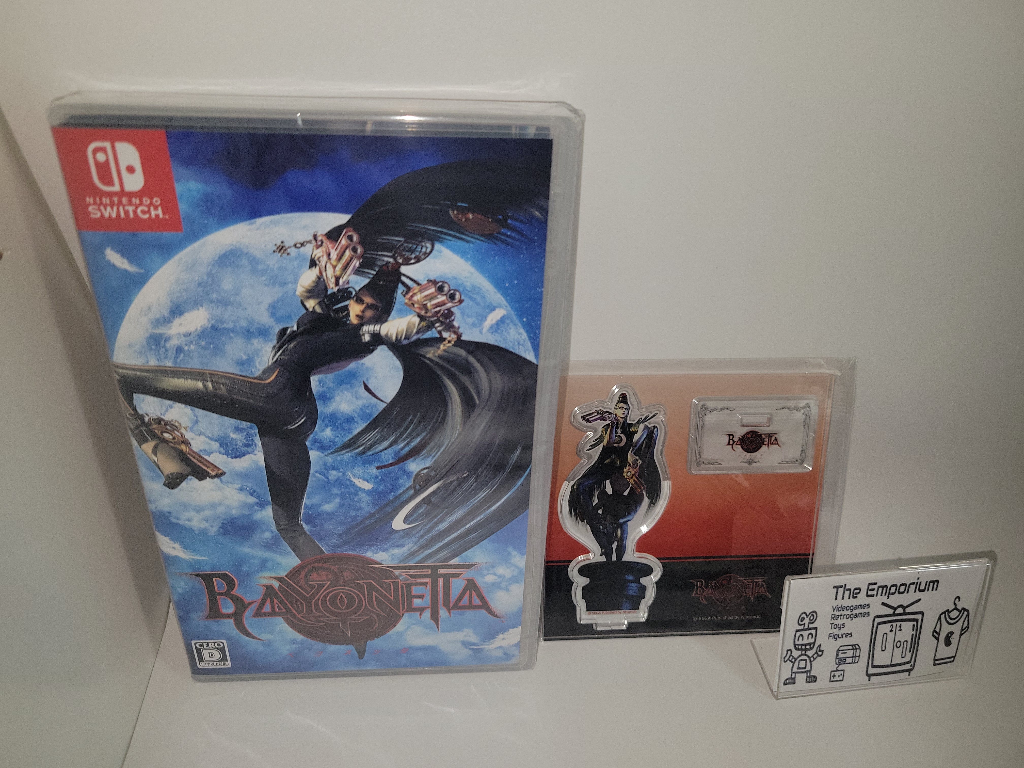 Bayonetta + Acrylic Figure - Nintendo Switch NSW – The Emporium ...