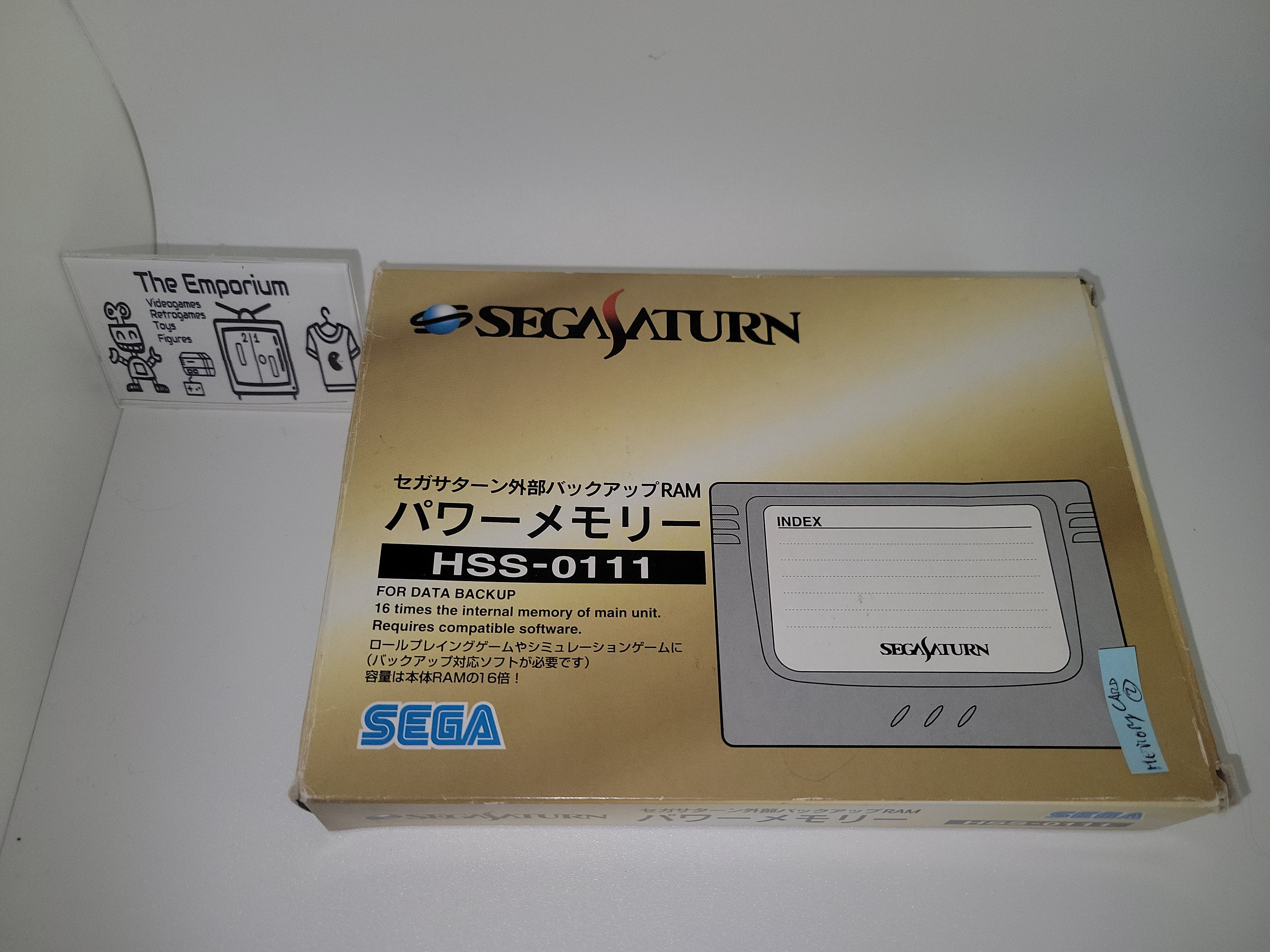 Saturn Backup Memory Card - Sega Saturn – The Emporium RetroGames and Toys